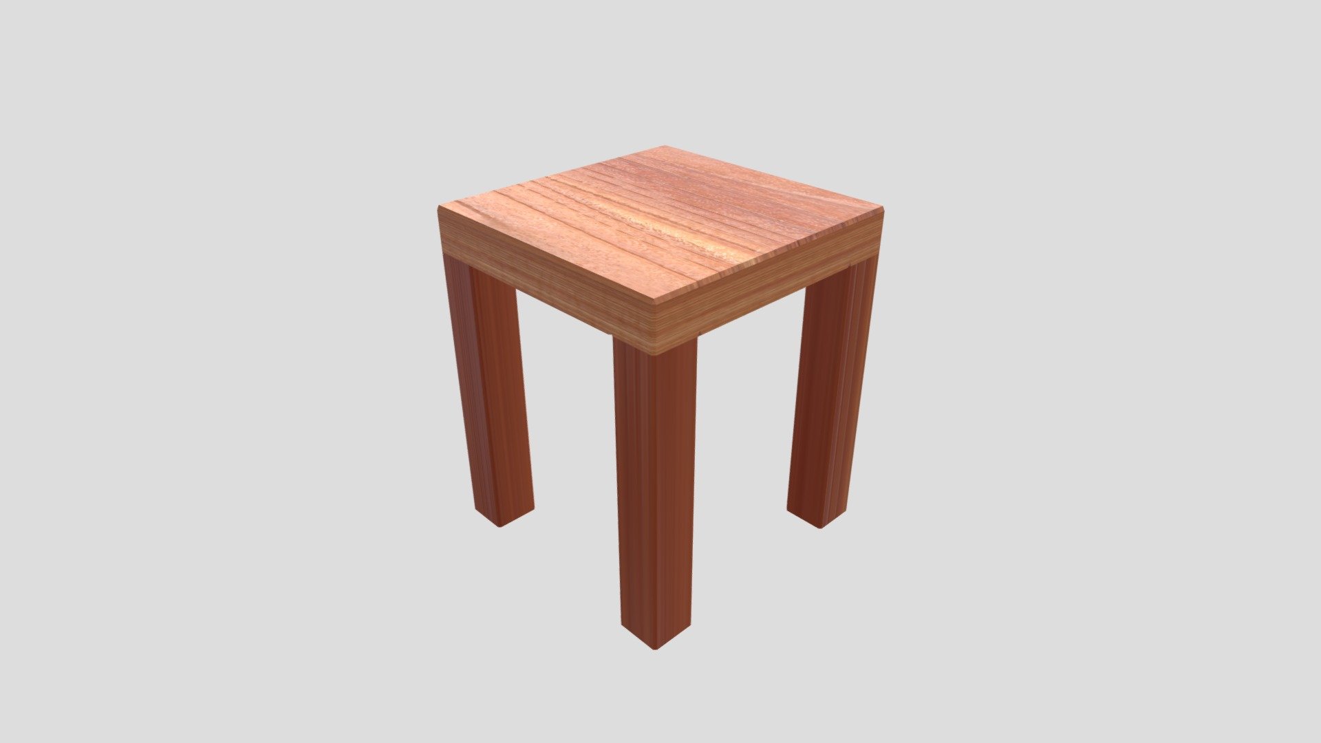 Stool - 3D model by Fotell [eca6c62] - Sketchfab