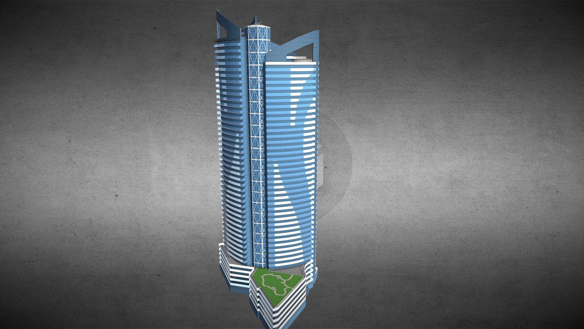 Tour Odéon - Monaco - Buy Royalty Free 3D model by luminou_CS (@luminou ...