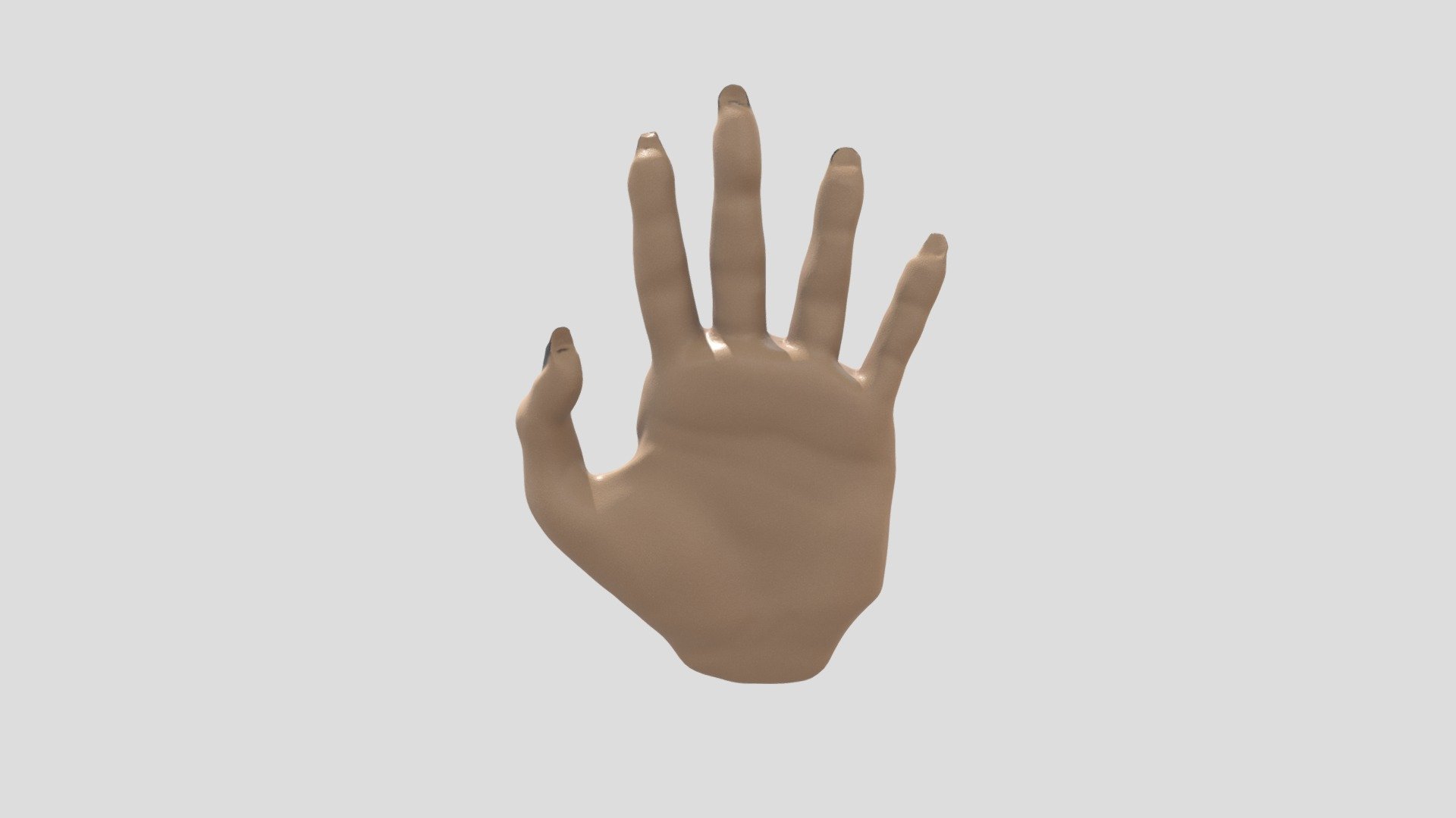 Hand Sculpt-first attempt - 3D model by HannahBlakeman [eca7a2b ...