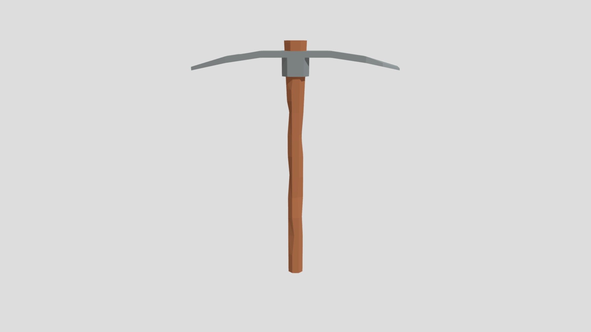 Pickaxe Low Poly - Download Free 3D model by matttgorrr [eca82ee ...