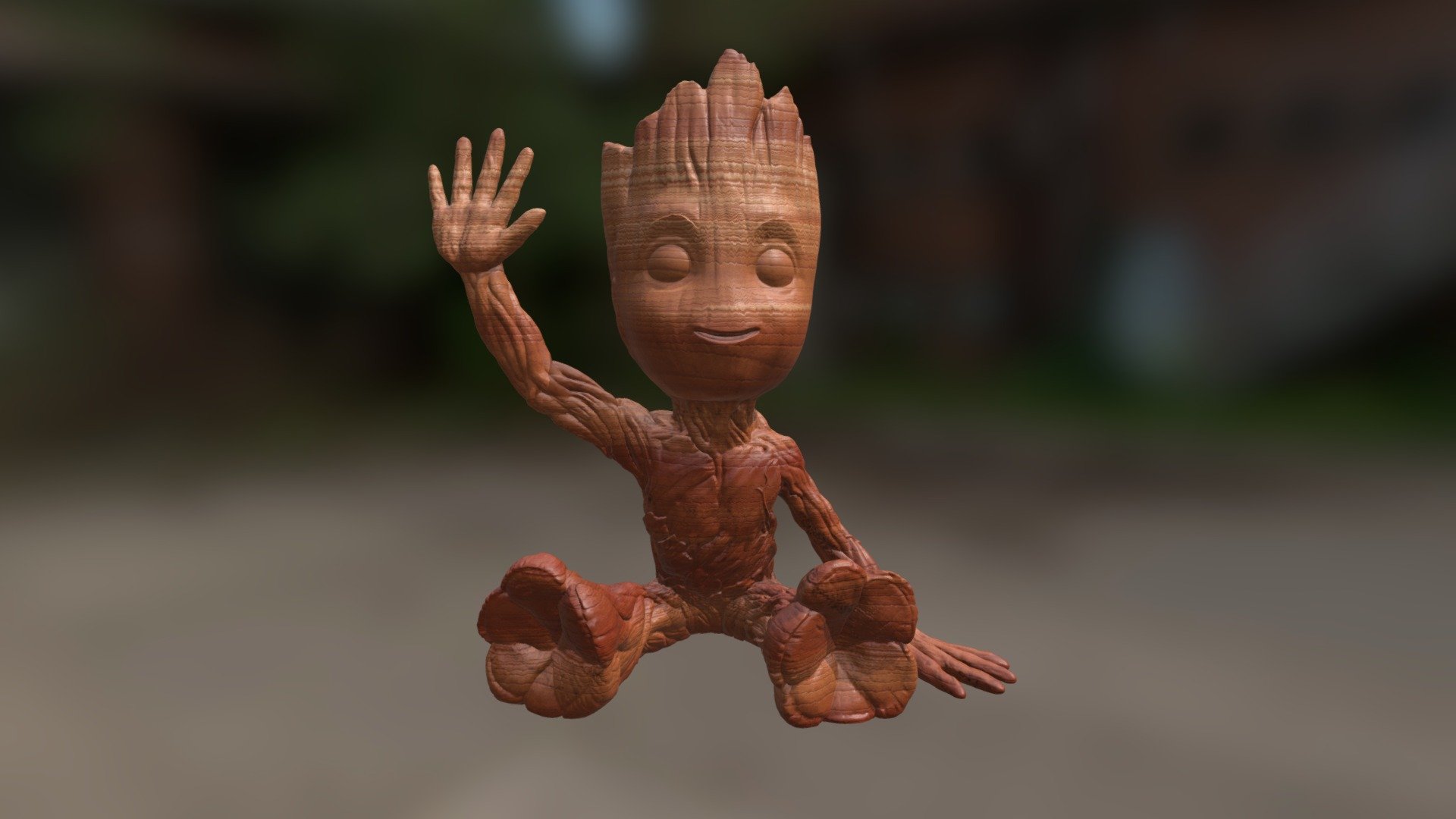 baby groot - Download Free 3D model by dav88 [eca8bff] - Sketchfab