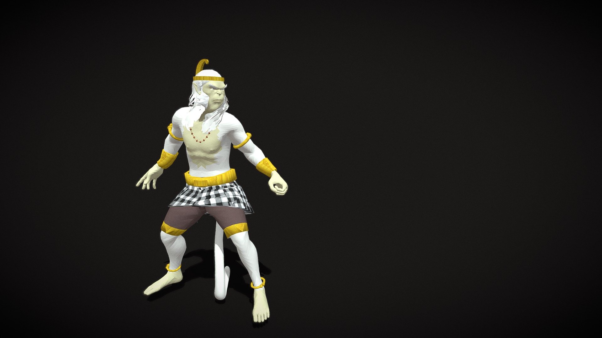 Hanoman - Download Free 3D model by udi_kreasindo3D [eca8d83] - Sketchfab