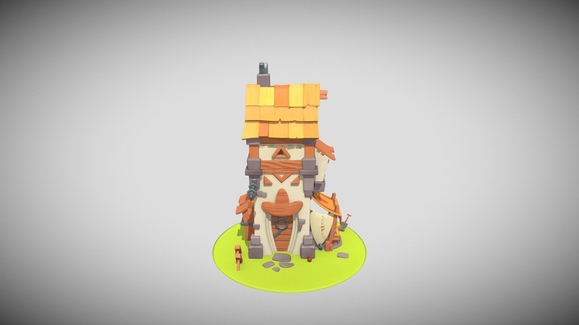 Shack - 3D model by joeykhor [ecab174] - Sketchfab
