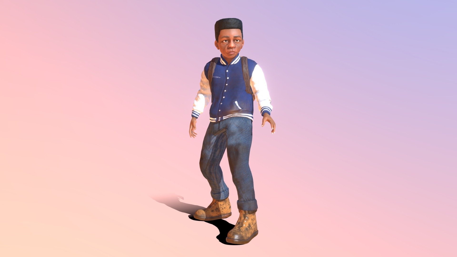 NATHAN final model, gameready - Buy Royalty Free 3D model by Fred ...