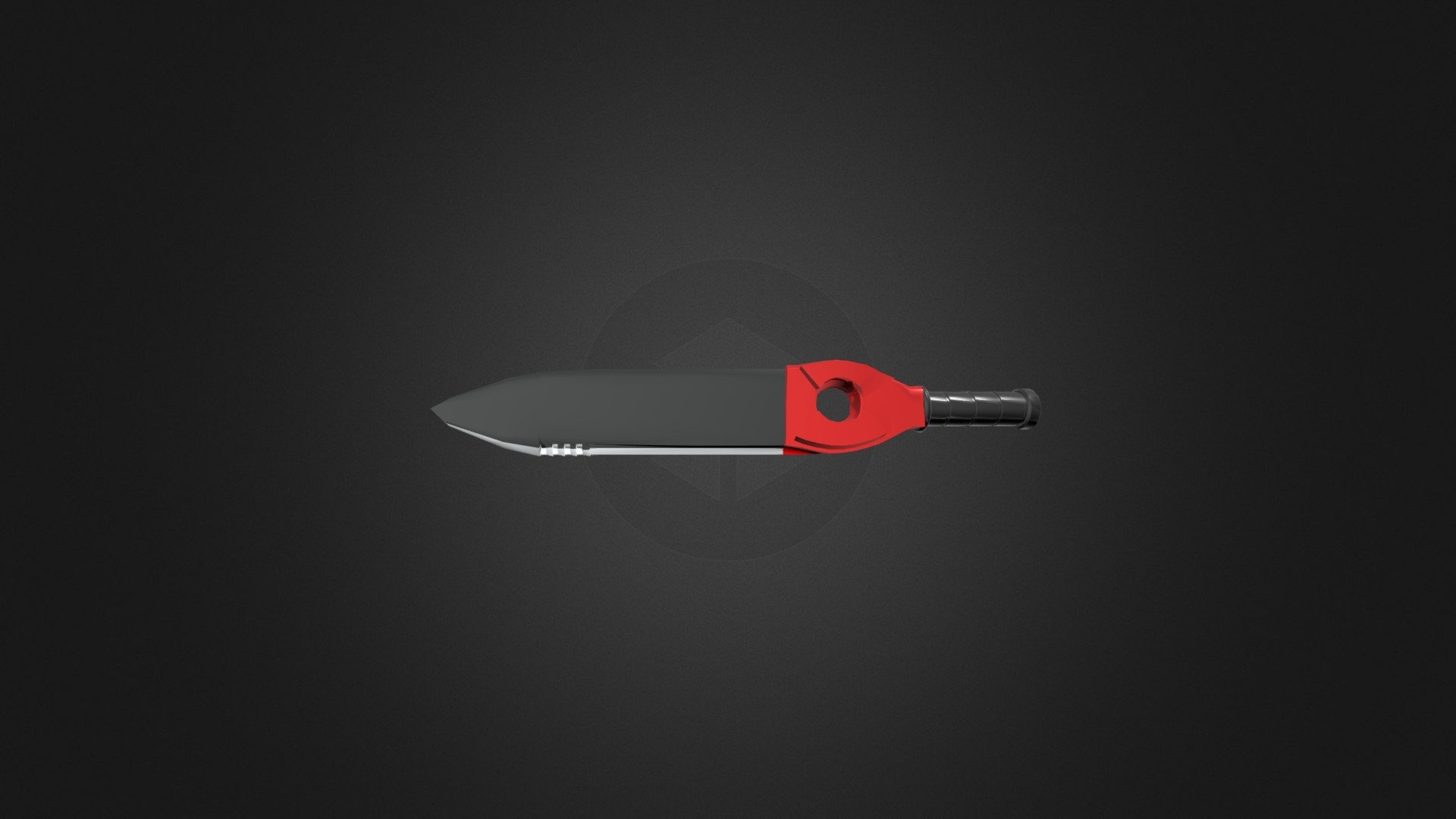 The Crimson Blade - 3D model by Omnia Orbis (@omniaorbis) [ecacbfa ...