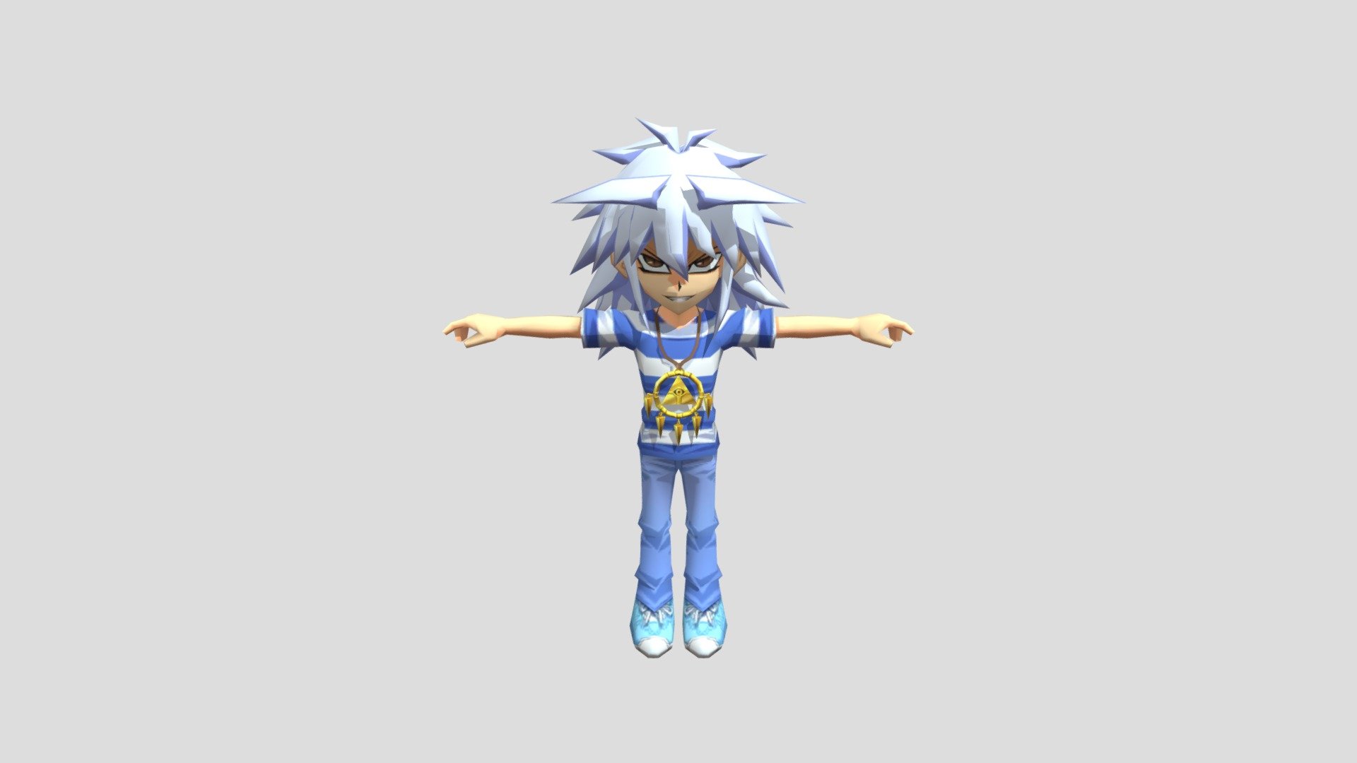 Yami Bakura - Download Free 3D model by Tigerar1 (@allanromanreyes ...
