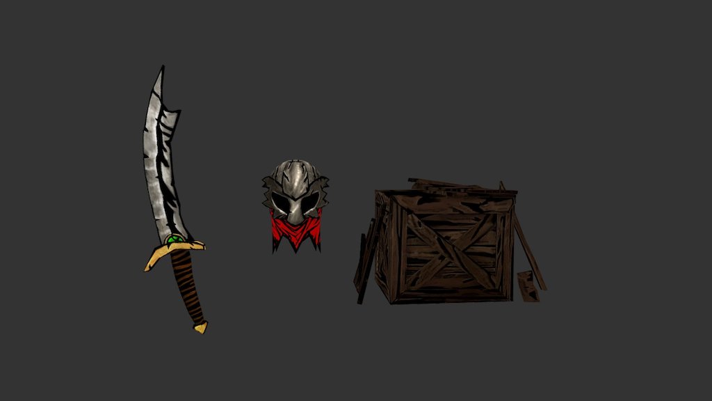 Props #2 - Split View - 3D model by mgs3d [ecb0ffa] - Sketchfab
