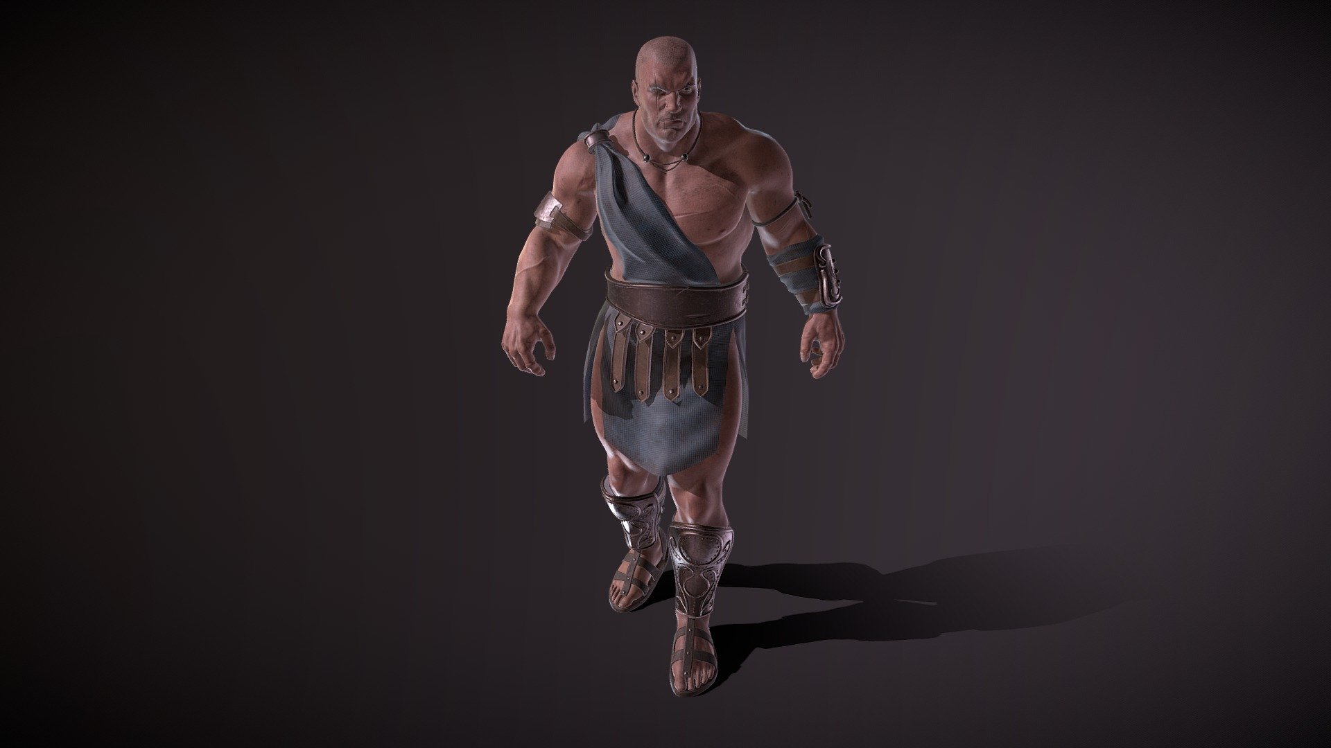 Gladiator - 3D model by Kardius [ecb2014] - Sketchfab