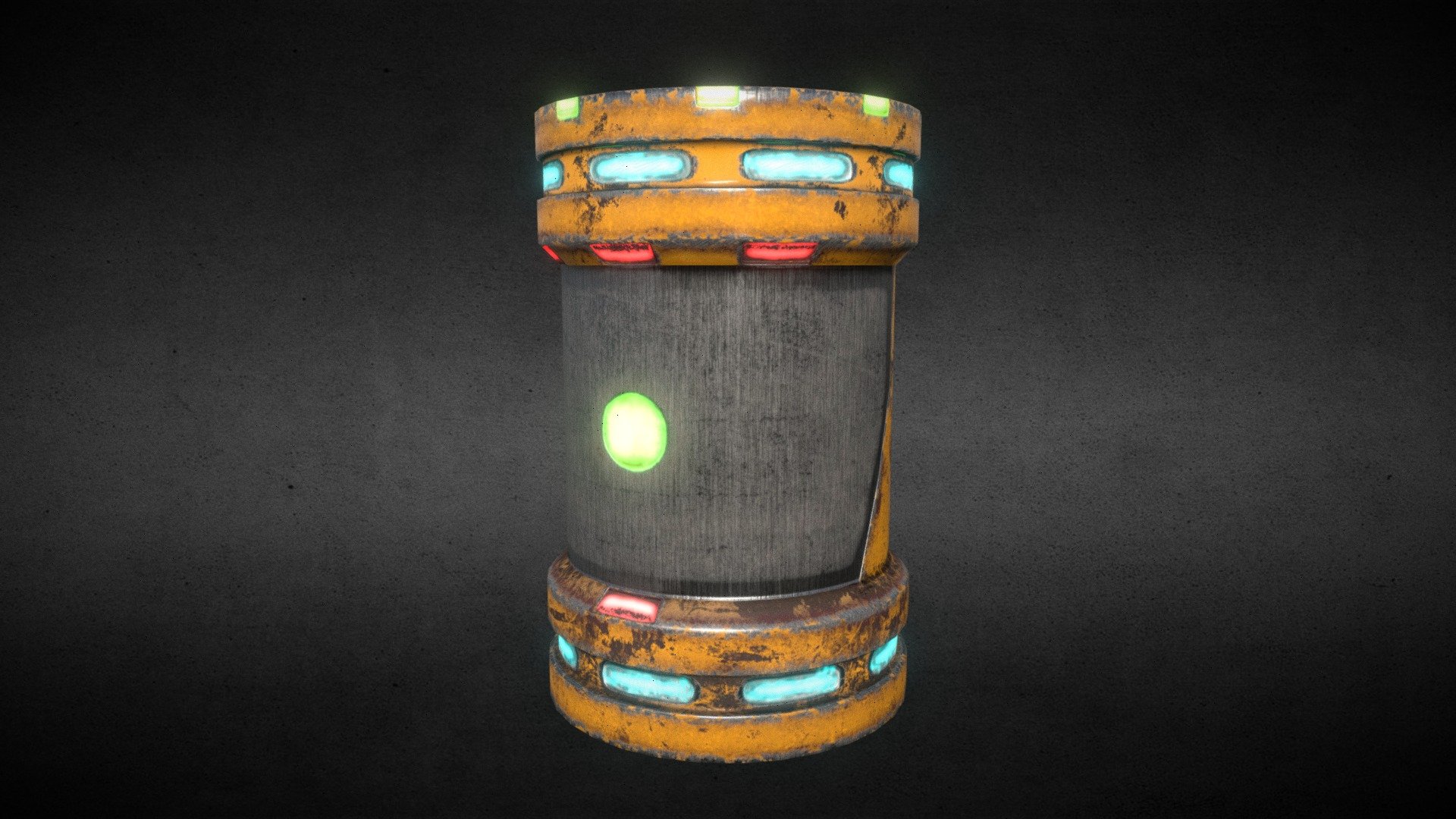 Futuristic Barrel Variation - Download Free 3D model by Nolan Peters ...