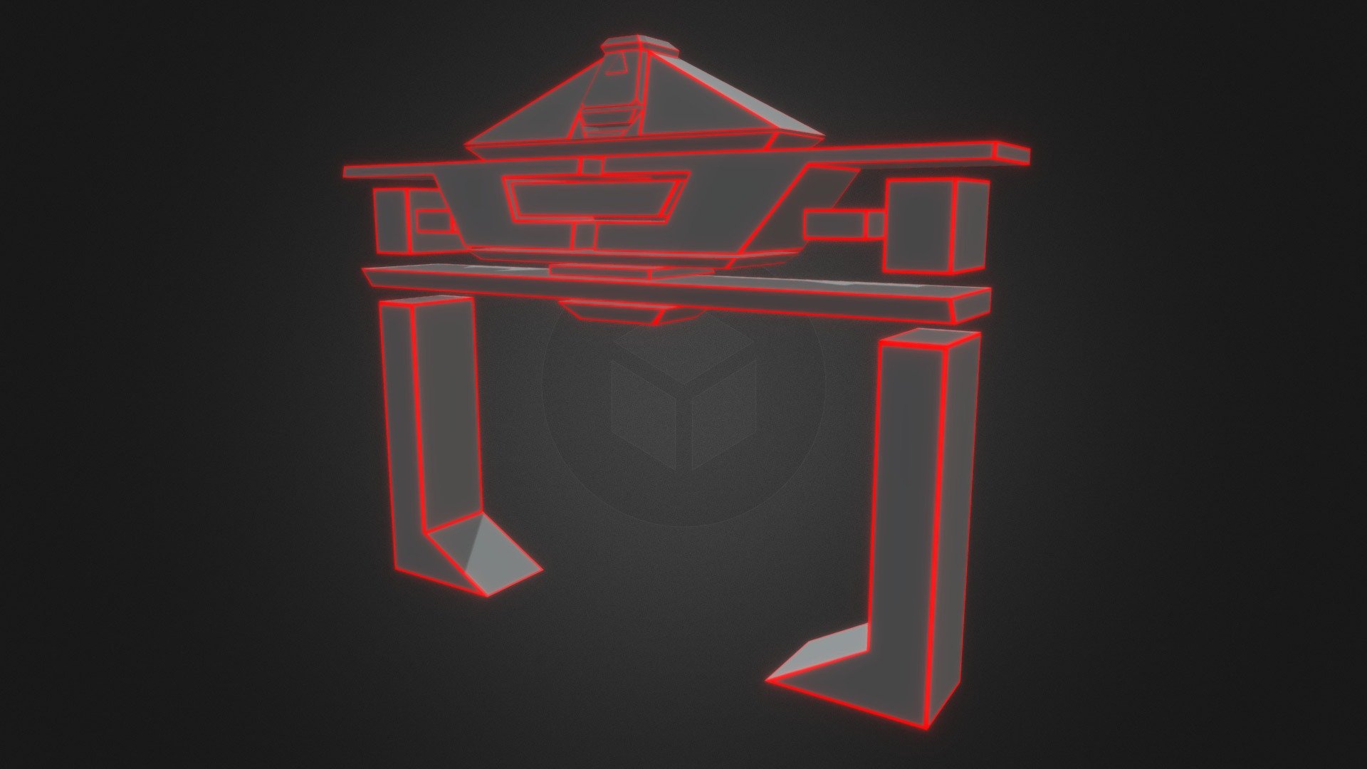 Tron 1982 Recognizer - Download Free 3D model by Shriker1 [ecb5260 ...