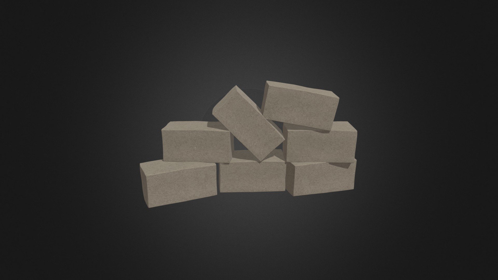 bricks - 3D model by 19151293 [ecb6458] - Sketchfab