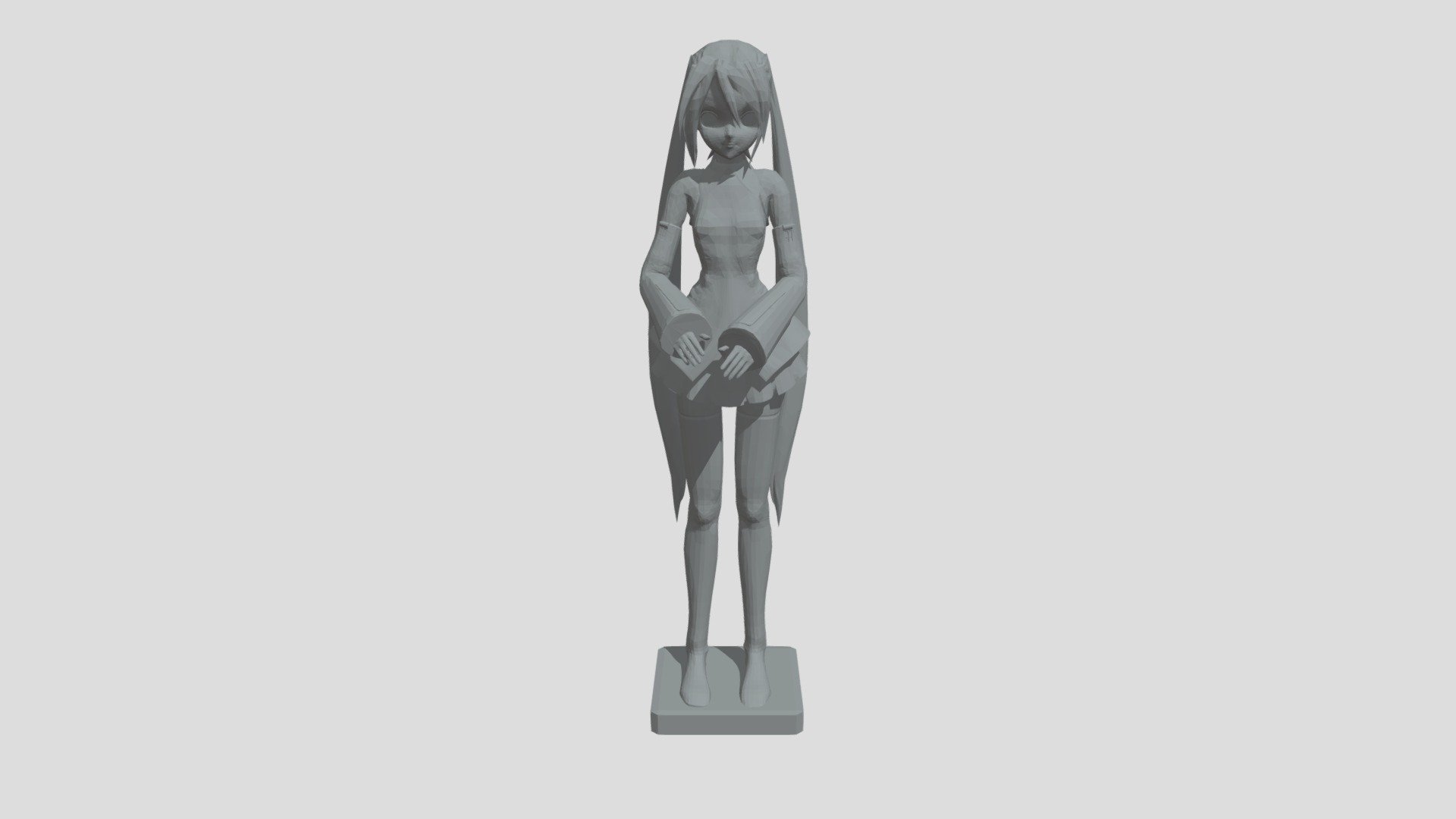 Miku Hatsune - Download Free 3D model by Наруто (@yelena.aynalova.95 ...