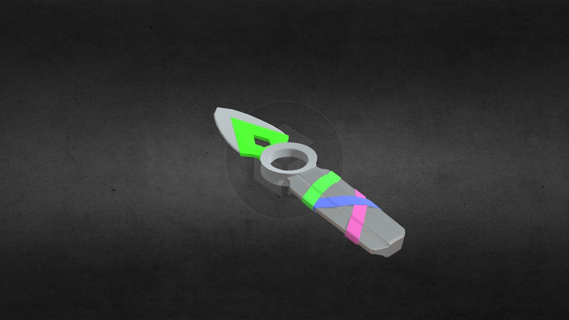 Kunai - 3D model by GerardMateos (@gerard02mm) [ecb7121] - Sketchfab