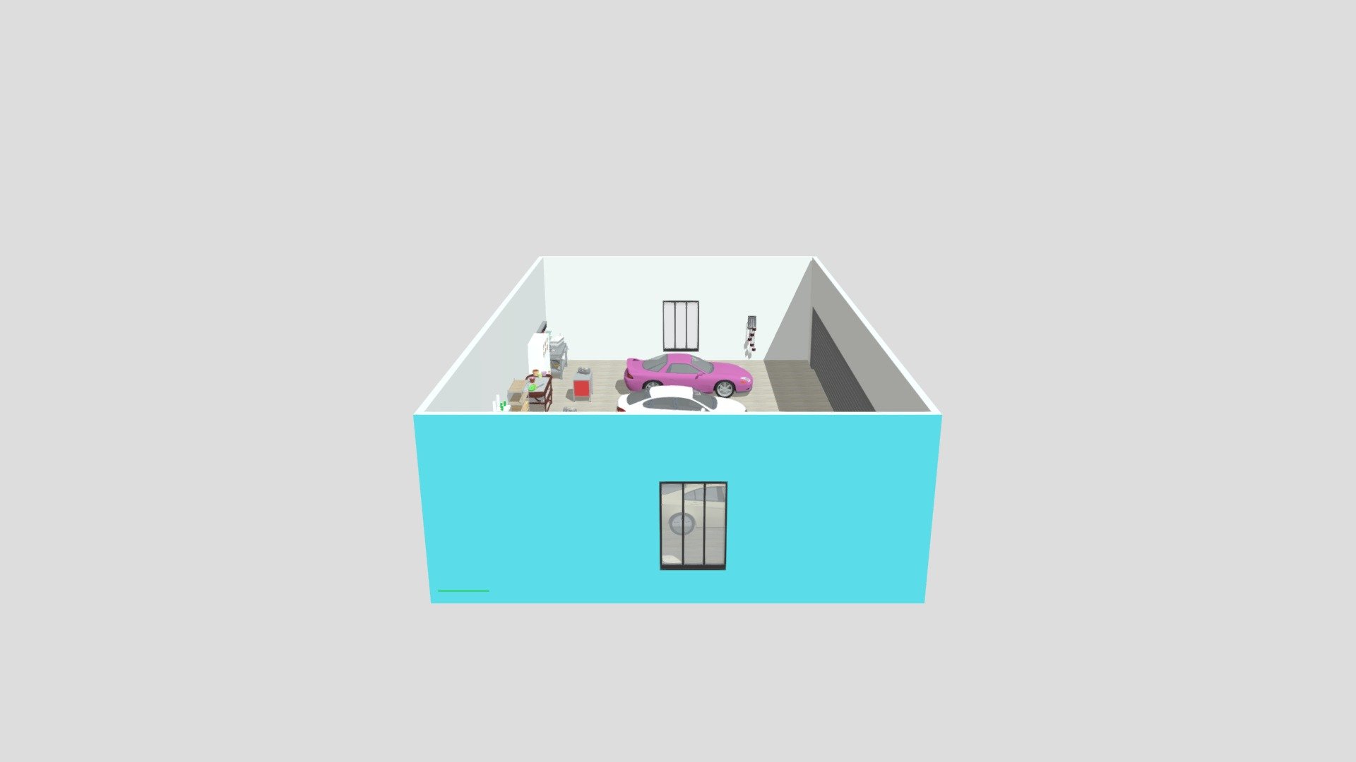 Garage - Download Free 3D model by Home Design 3D (@homedesign3d ...