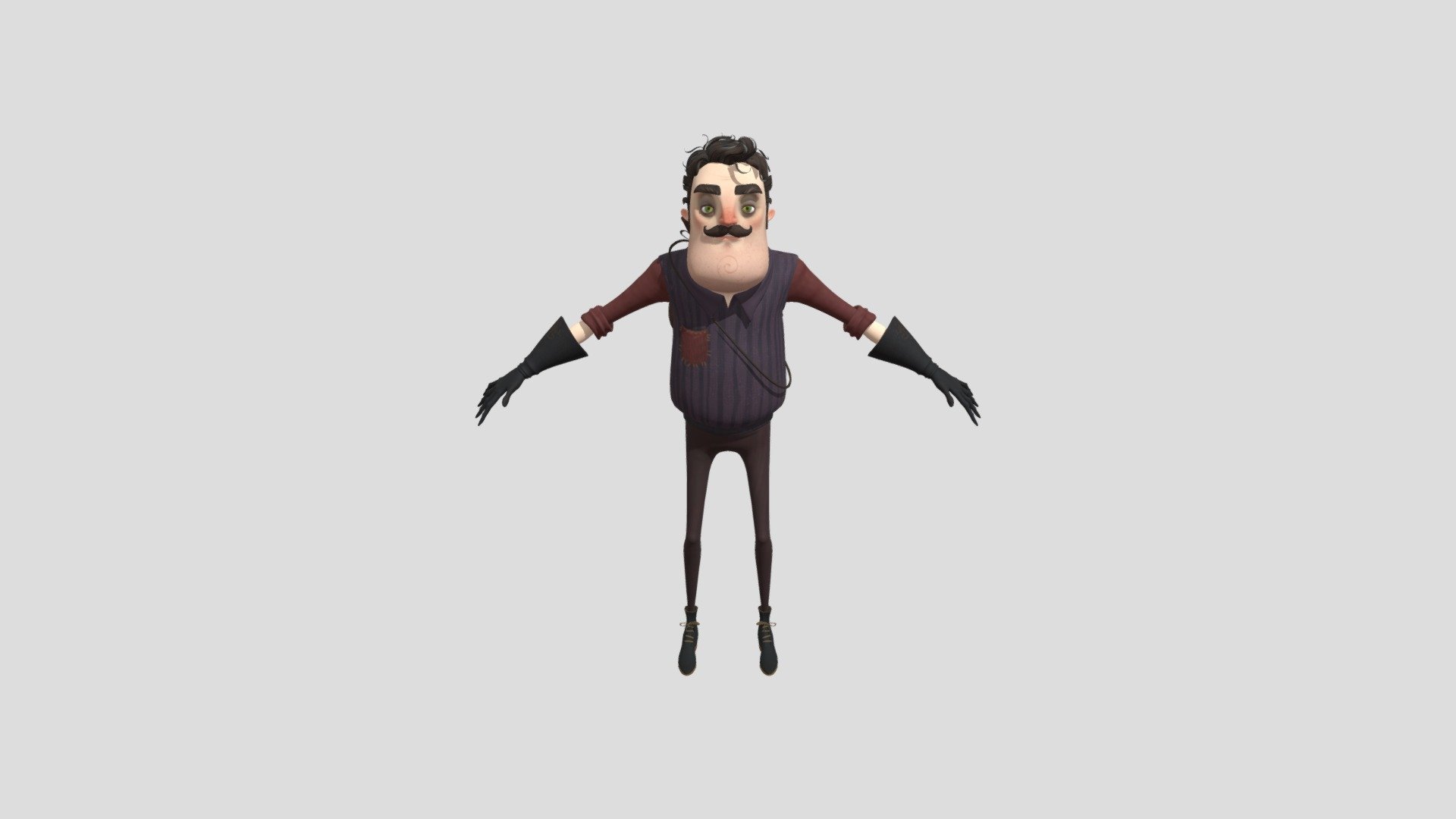 Hn2 Neighbor For Trailer - Download Free 3D model by Q (@evilg150 ...