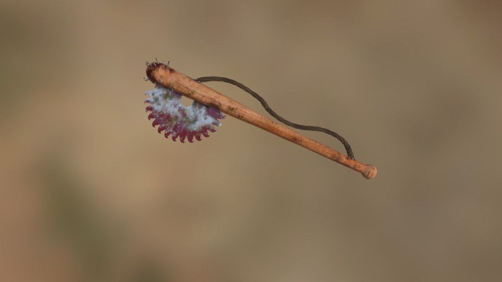 Post-Apocalyptic Axe (Textured) - 3D model by bwitherow [ecb9fe4 ...