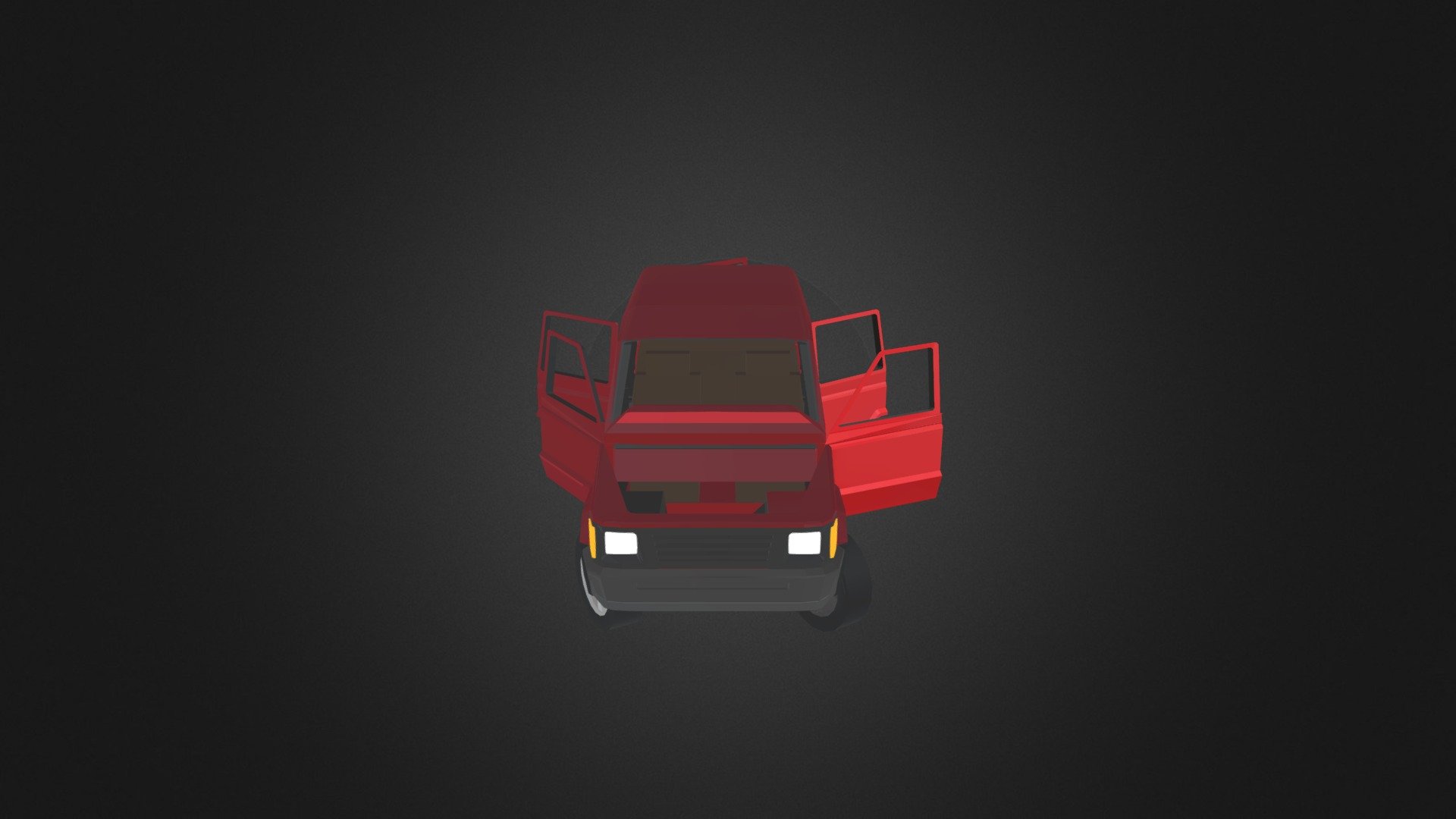 Tata Sumo Door Opened Low Poly - 3D model by t.abhisek072 [ecba68e ...