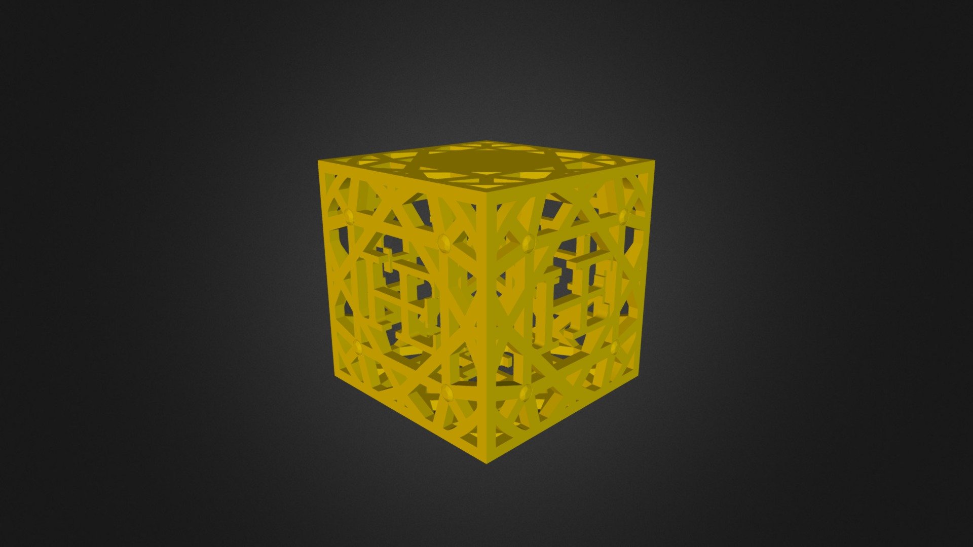 Cube - 3D model by a1khan [ecbbfb7] - Sketchfab
