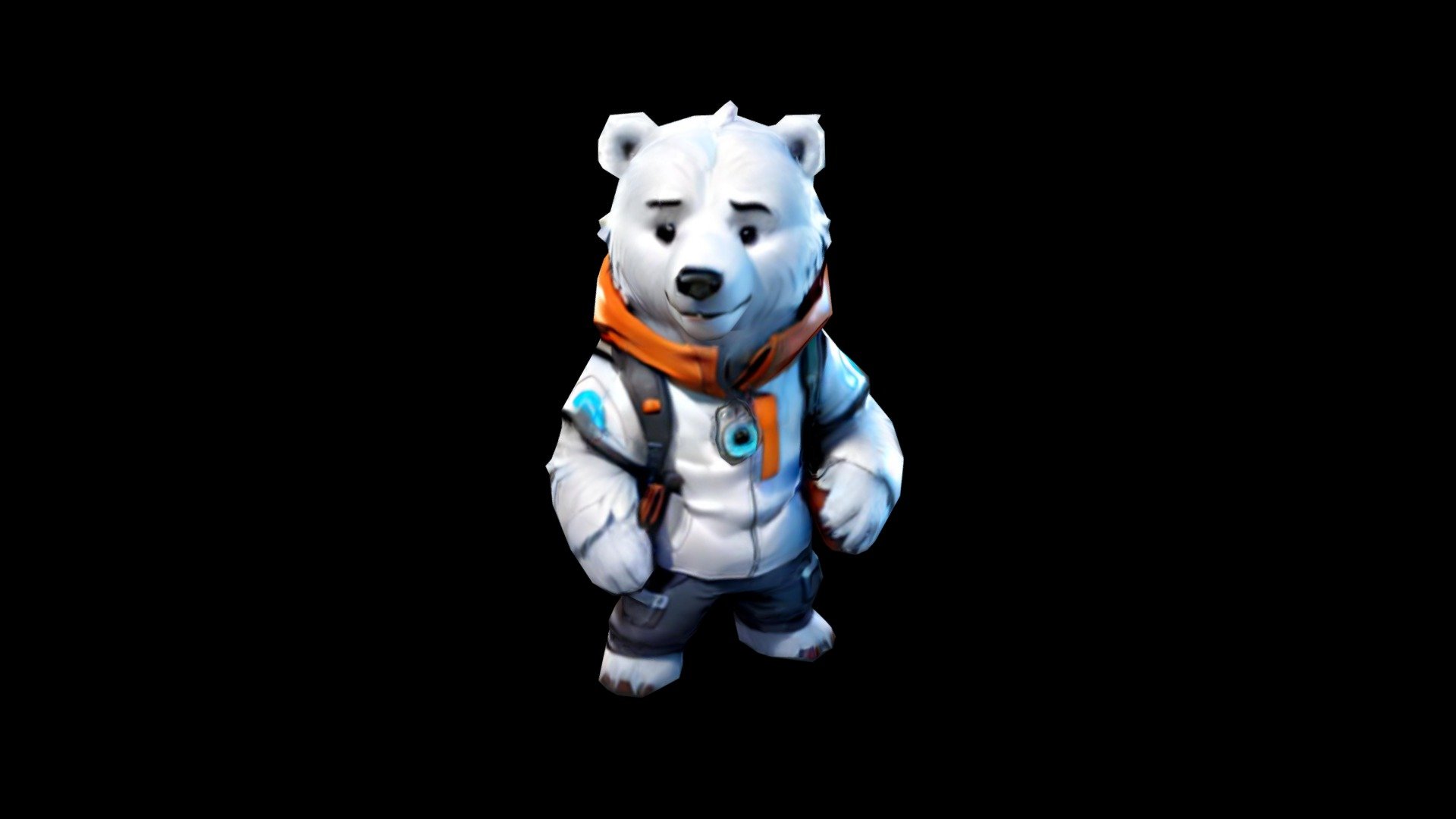 "Standing on a snowy cliff, Po the Panda from Ku - Download Free 3D ...