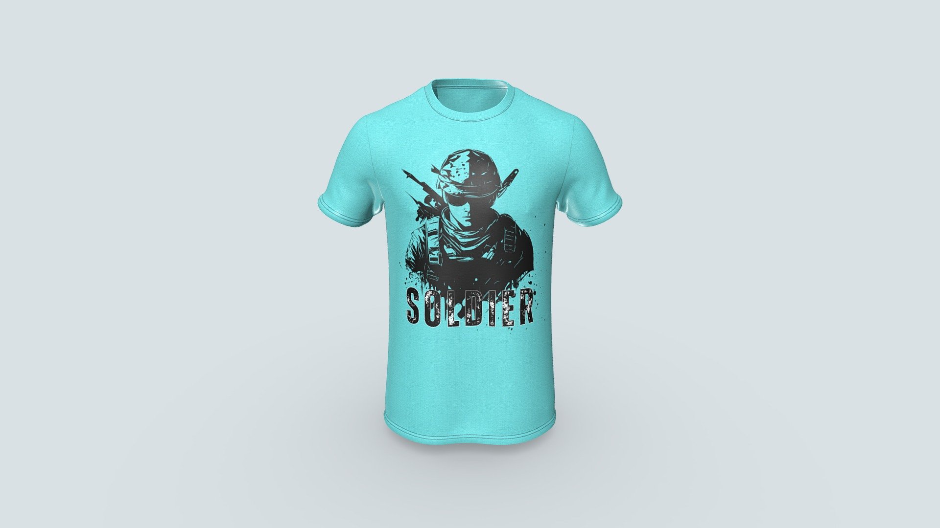 Soldier Performance Edge Tee - Buy Royalty Free 3D model by Wearable3D ...