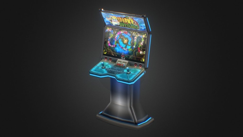 Arcadegame C - 3D model by dmkama [ecbdc27] - Sketchfab