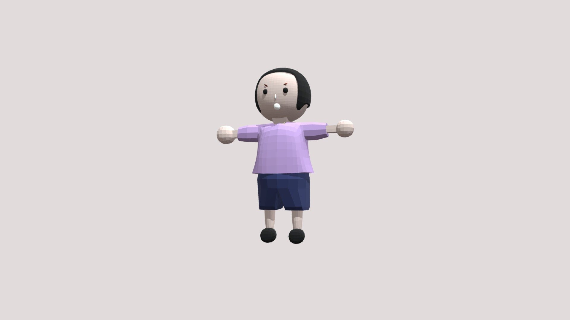 Jumping Down - 3D model by Cheng-hui [ecbe3e9] - Sketchfab