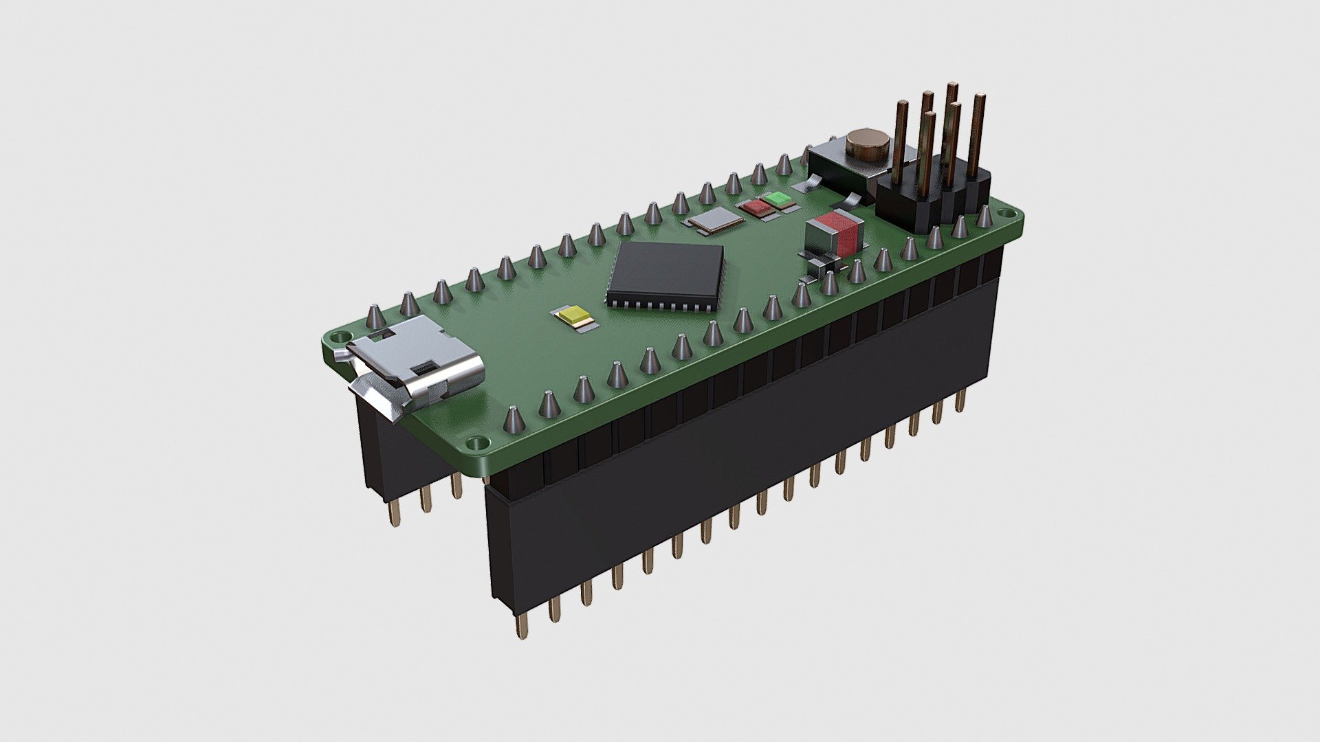 36_모니터링보드 - 3D model by illunex [ecbfbe6] - Sketchfab