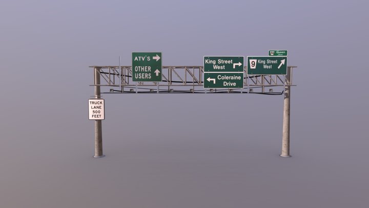 Freeway 3D models - Sketchfab