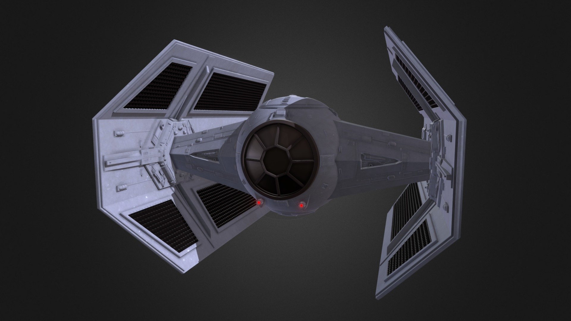 TIE Advanced X1 - 3D model by Jedi-Ted [ecc274d] - Sketchfab