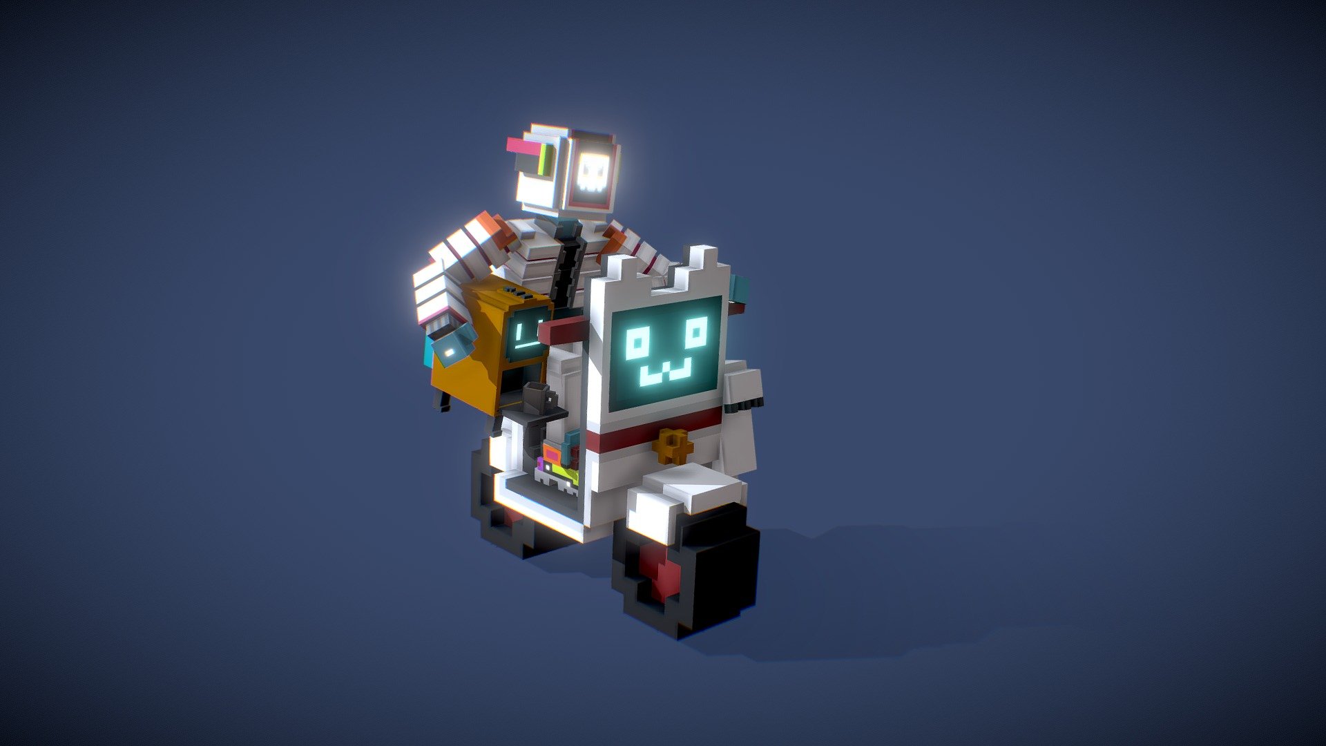 Manekimoto - Synth Hunters Game. - 3D model by OldHousePedro [ecc2a7a ...