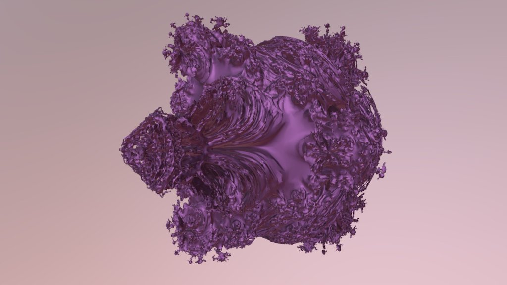 Mandelbulb fractal - 3D model by Vasilis Triantafyllou (@trelobyte ...