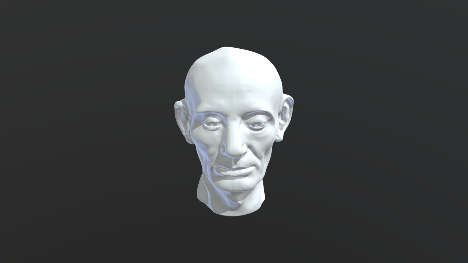 Abraham Lincoln Head - 3D model by RJ Benson (@therealrjbenson ...