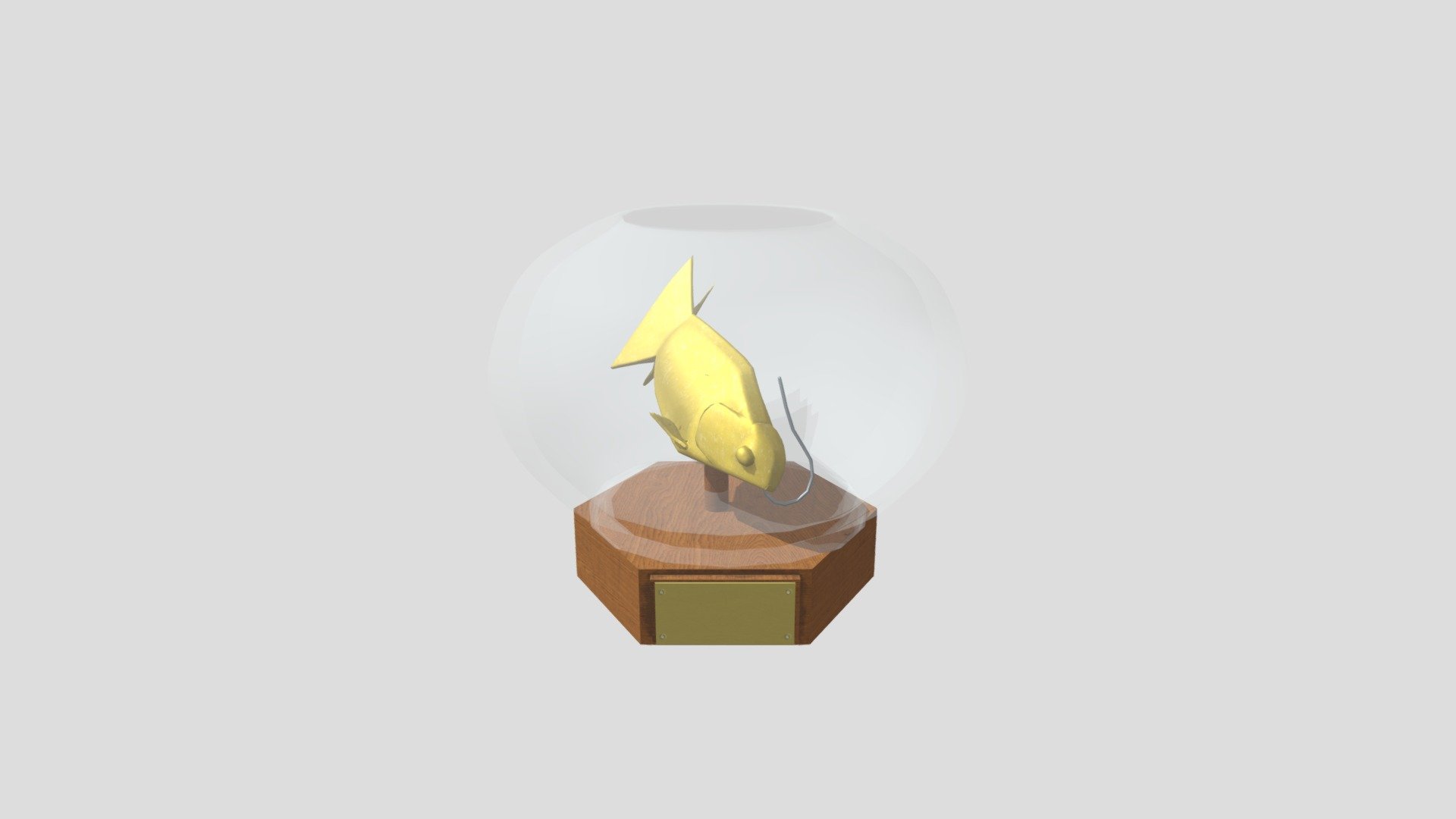 Fish Trophy - 3D model by Sam Martinez (@samMartinezUVU) [ecc5a9b ...