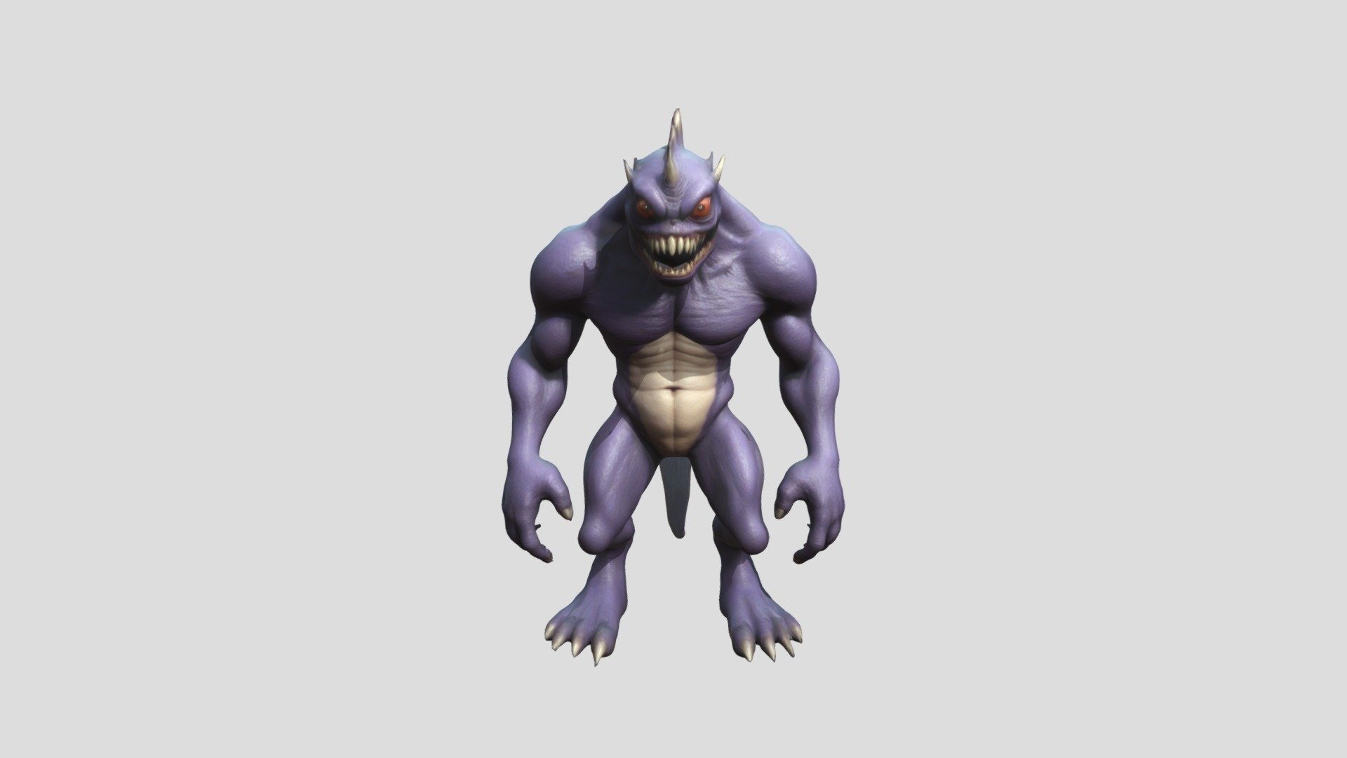 Monster Game Assets T-Pose, Full Body - 3D model by Fysura88 [ecc6a0f ...