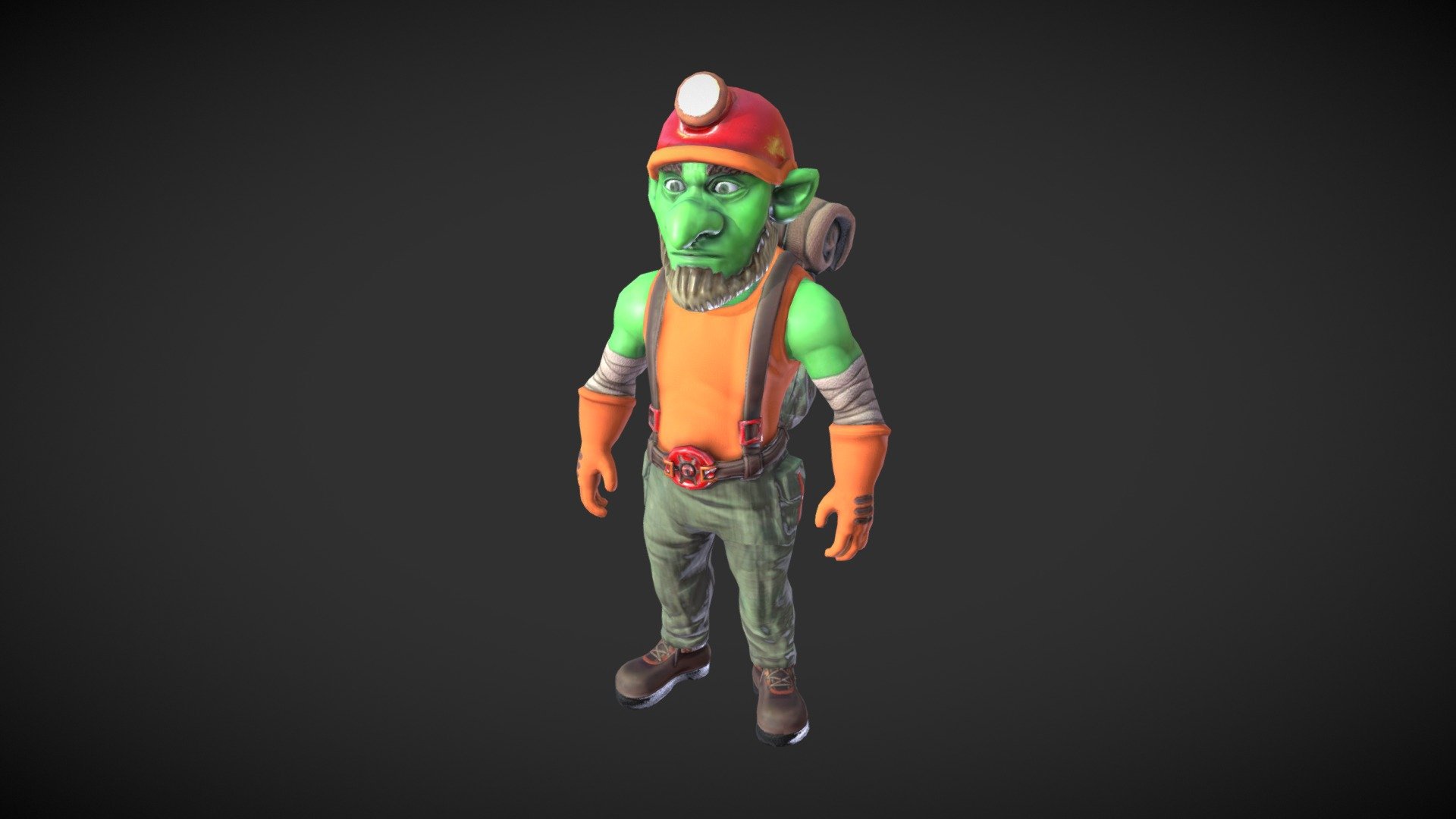 Gnom - 3D model by nem240 [ecc7168] - Sketchfab