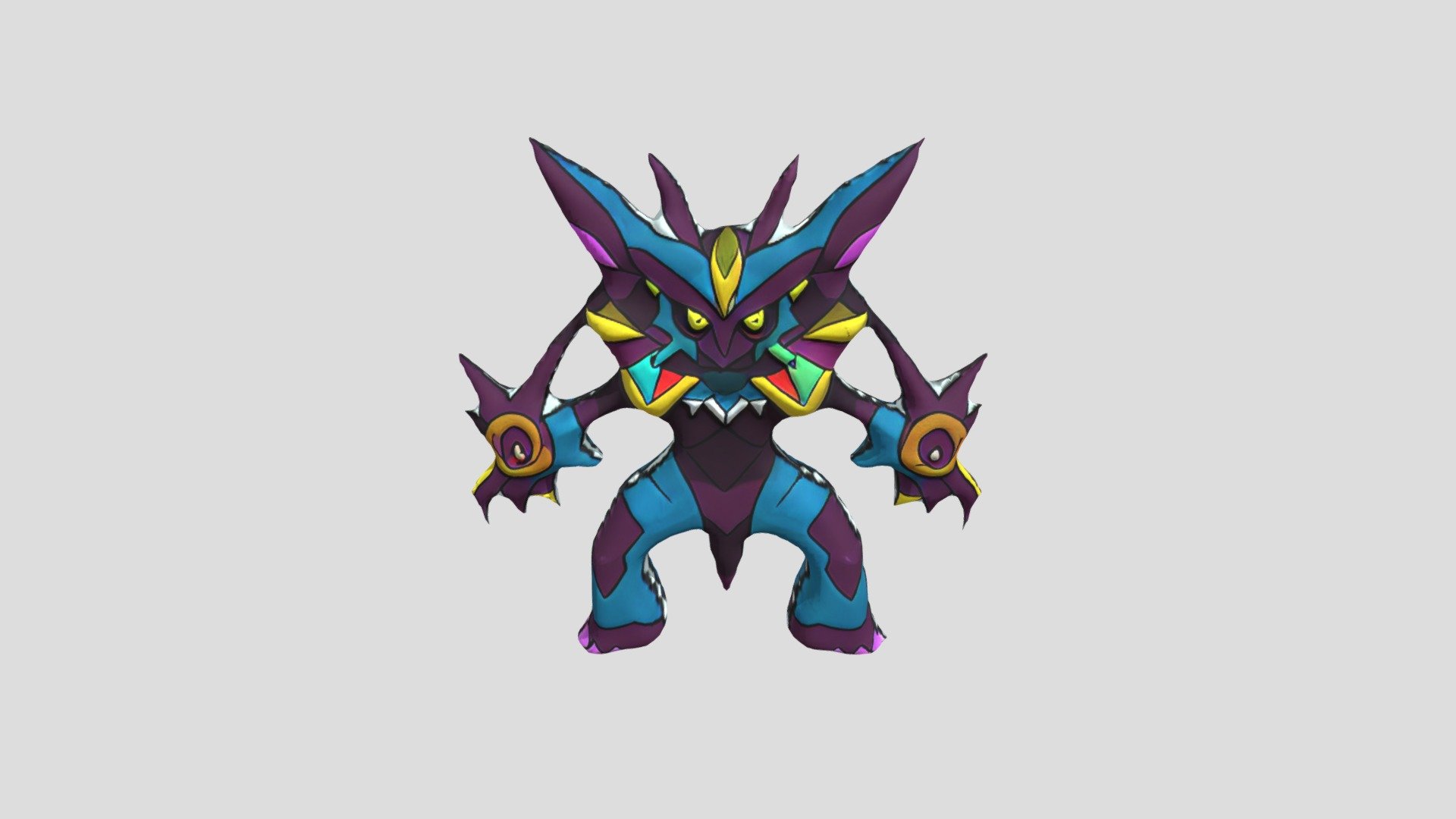 Pokemon Goal 848 - Download Free 3D model by klrxyz [ecc87e3] - Sketchfab