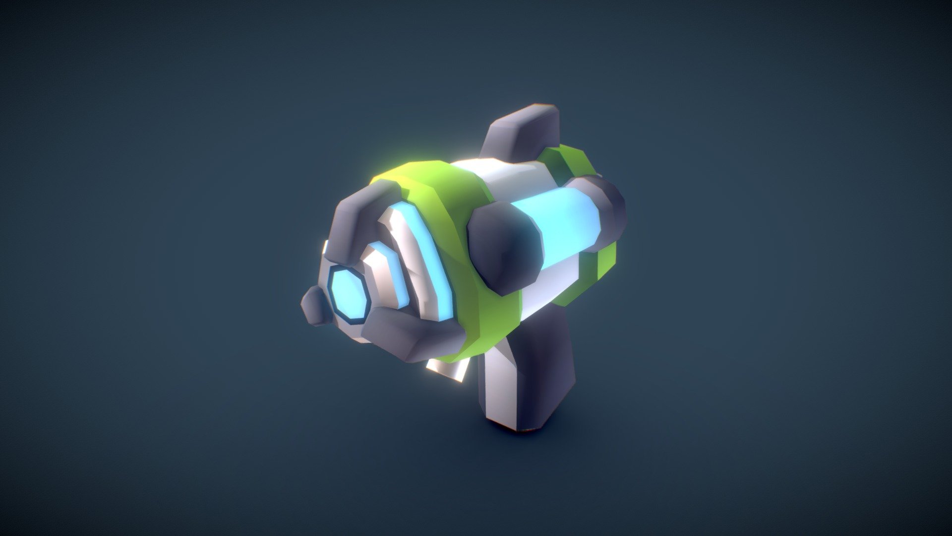 Disintegration Pistol - Preview - 3D model by BitGem [ecc8fb2] - Sketchfab