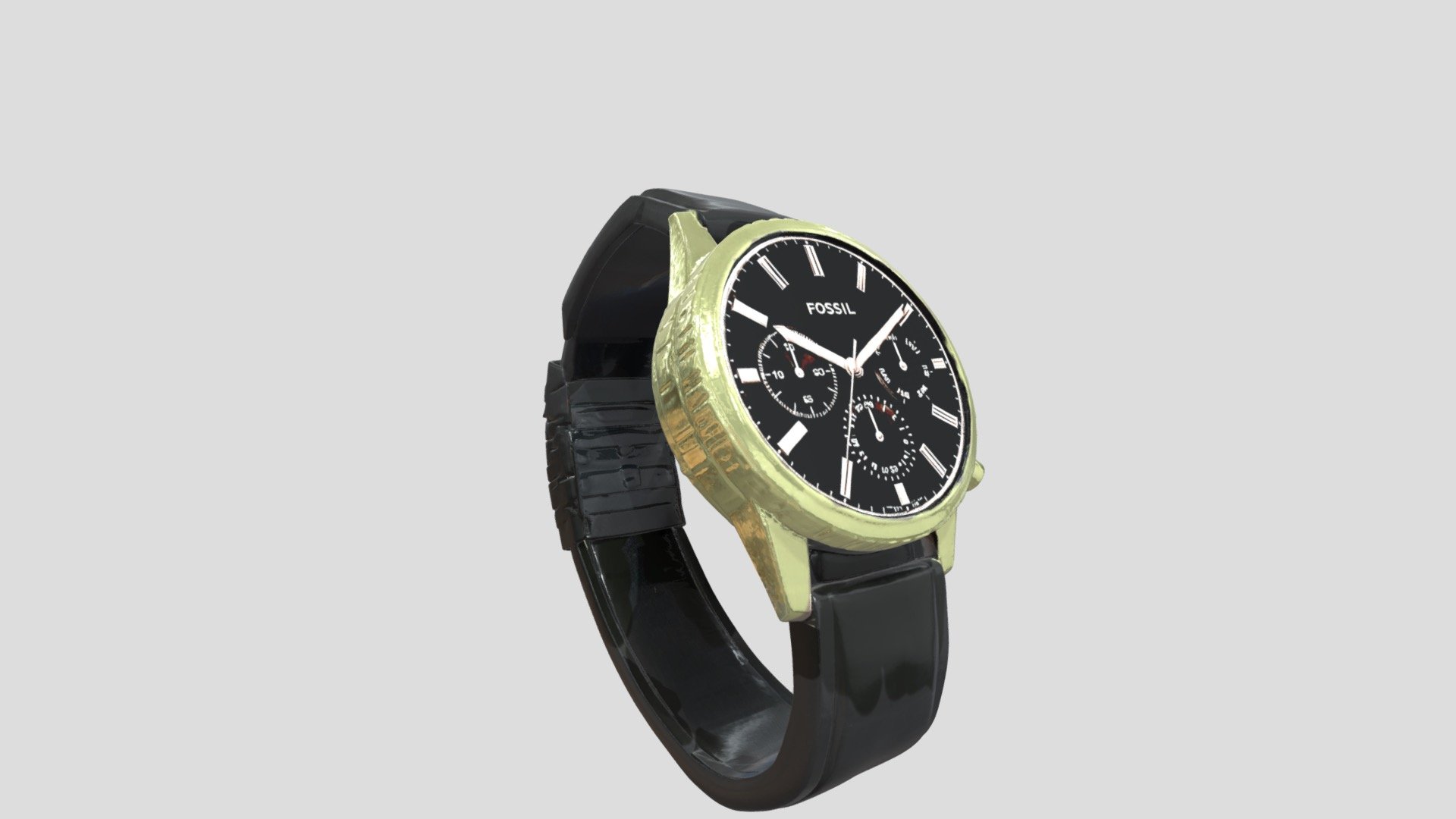 Fossil Watch - Download Free 3D model by sudo-self [ecc9476] - Sketchfab
