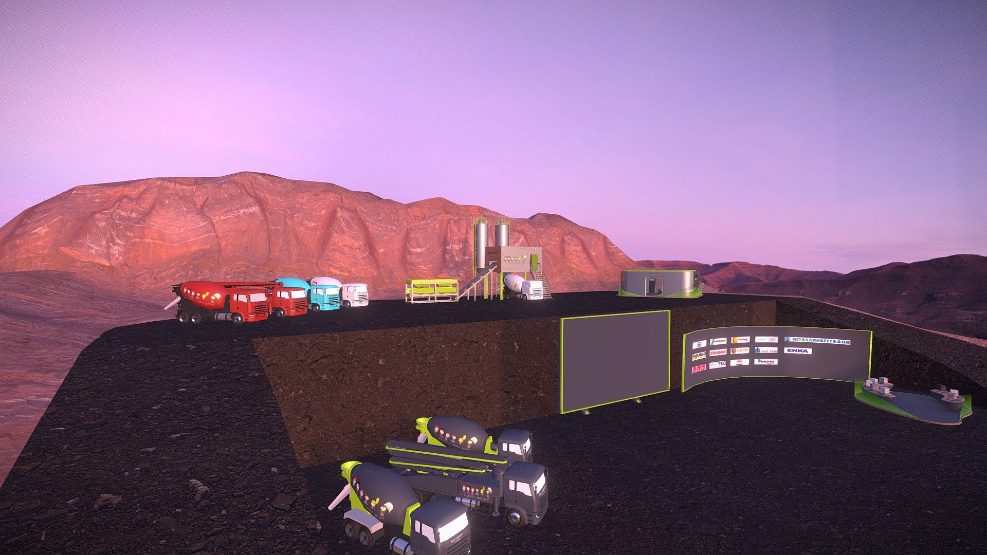 INDUSTRIAL METAVERSE (Spatial.io) - 3D model by damir CGI (@damir_cgi) [ecca245] - Sketchfab
