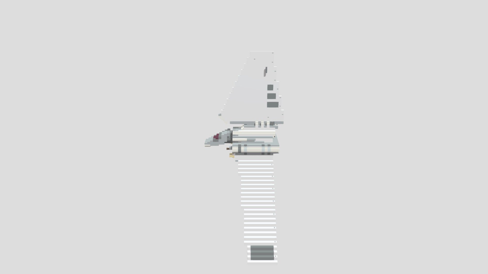 Minecraft Imperial Shuttle - Download Free 3D model by Tigerar1 ...