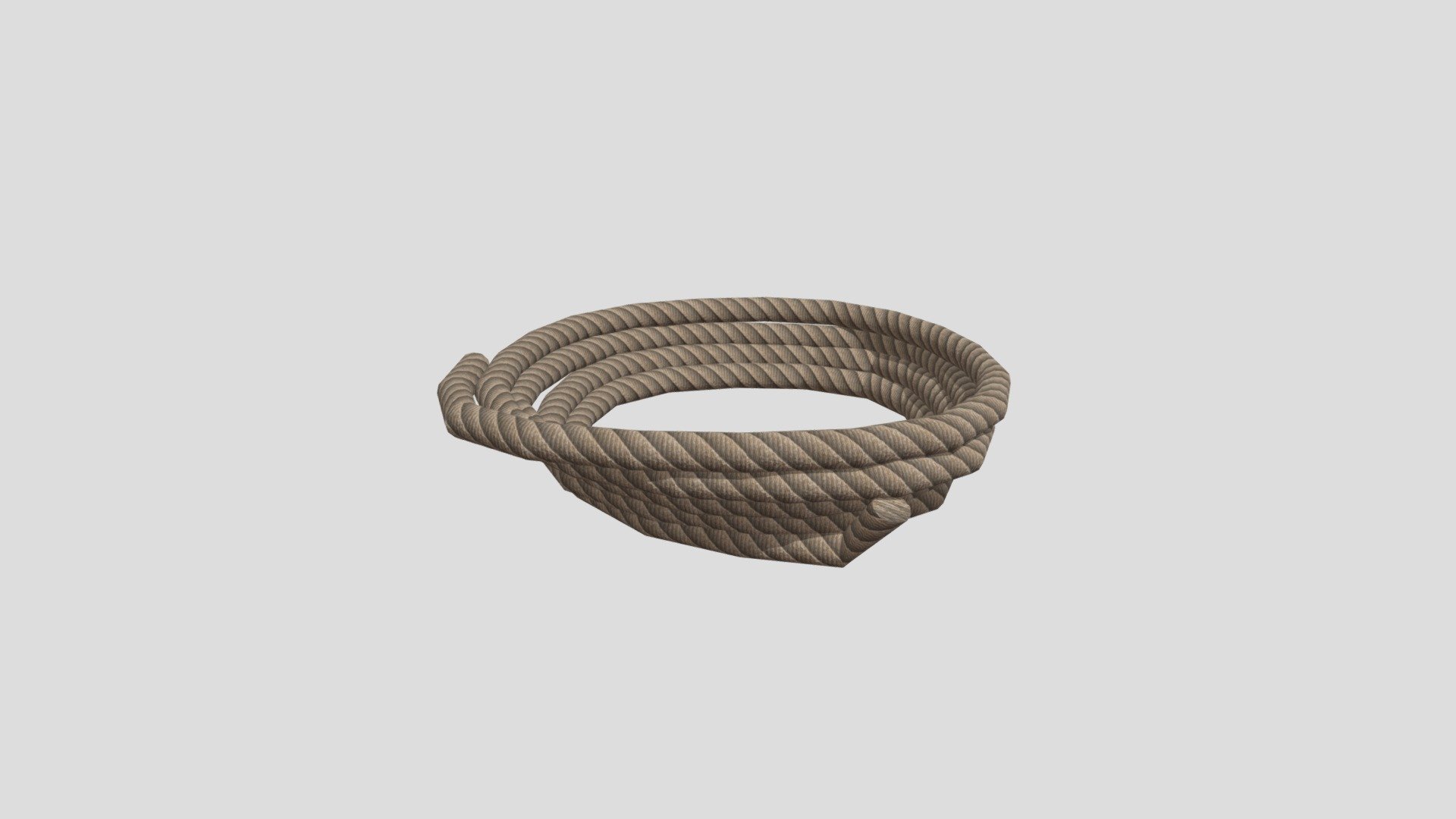 3d model Rope - 3D model by grafgrial [eccbaf5] - Sketchfab