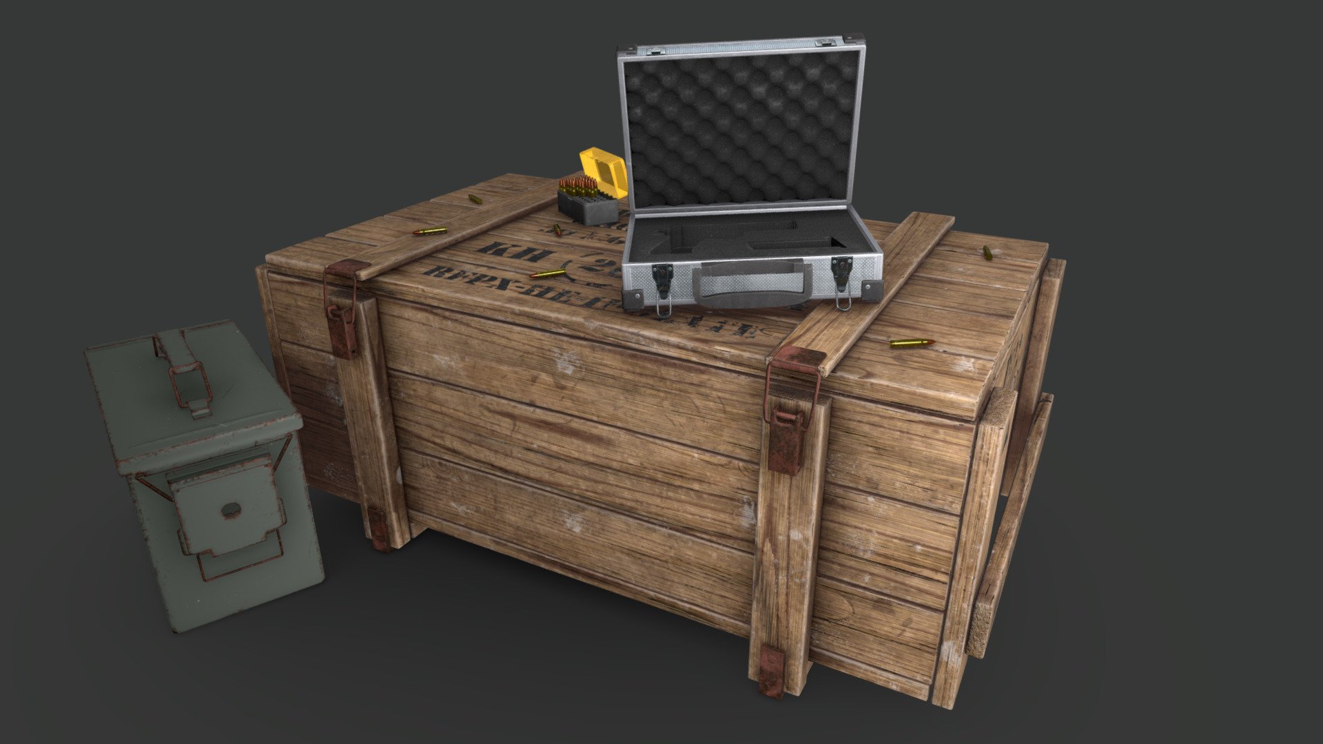 mercenary's ammo storage - 3D model by PabloDebusschere [eccbbf2 ...
