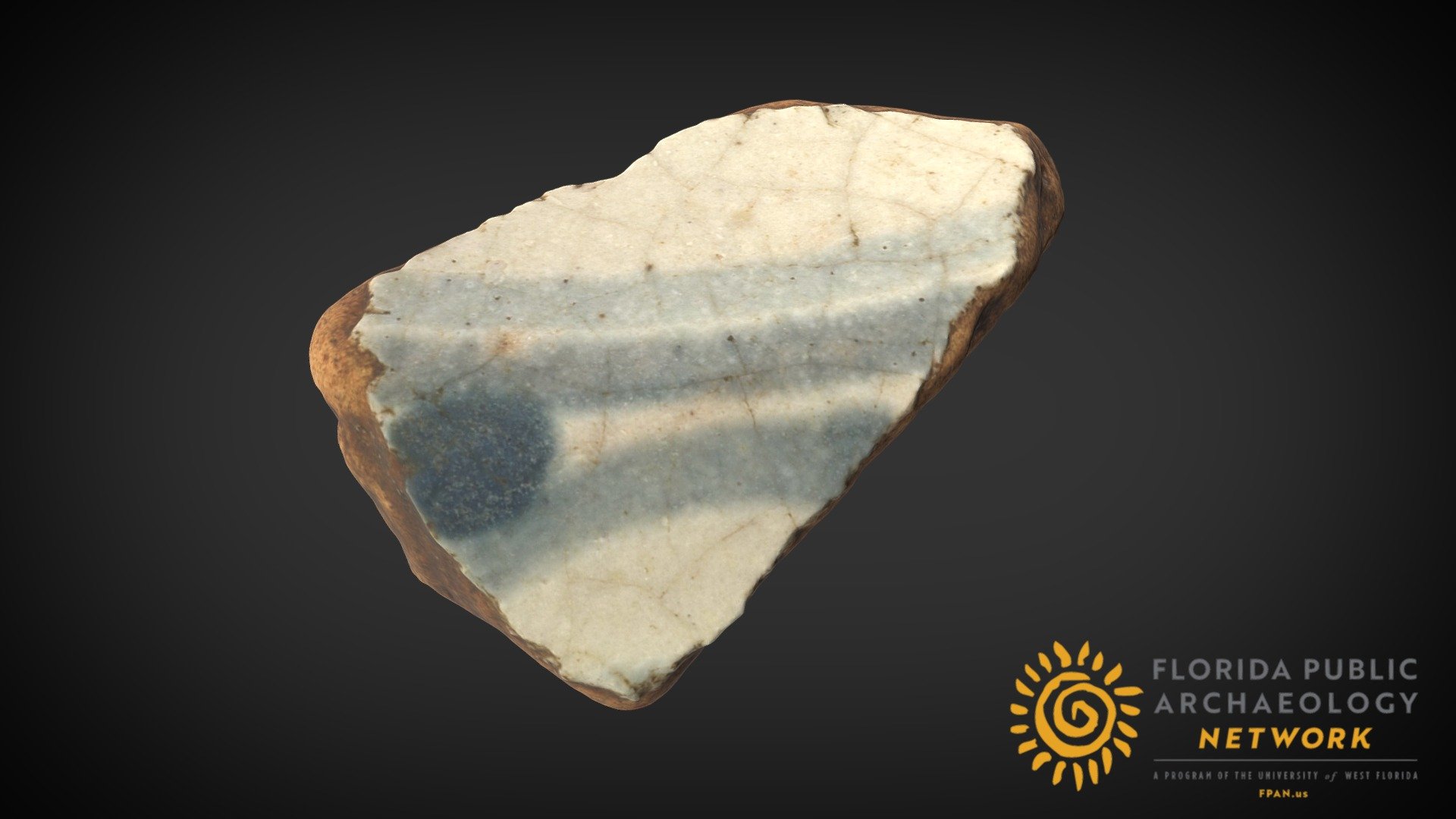 Majolica, San Luis Blue on White - Download Free 3D model by Florida ...