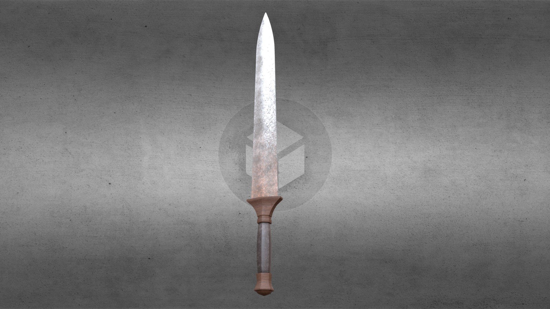 Classic Ancient / early medieval Sword - Download Free 3D model by ...