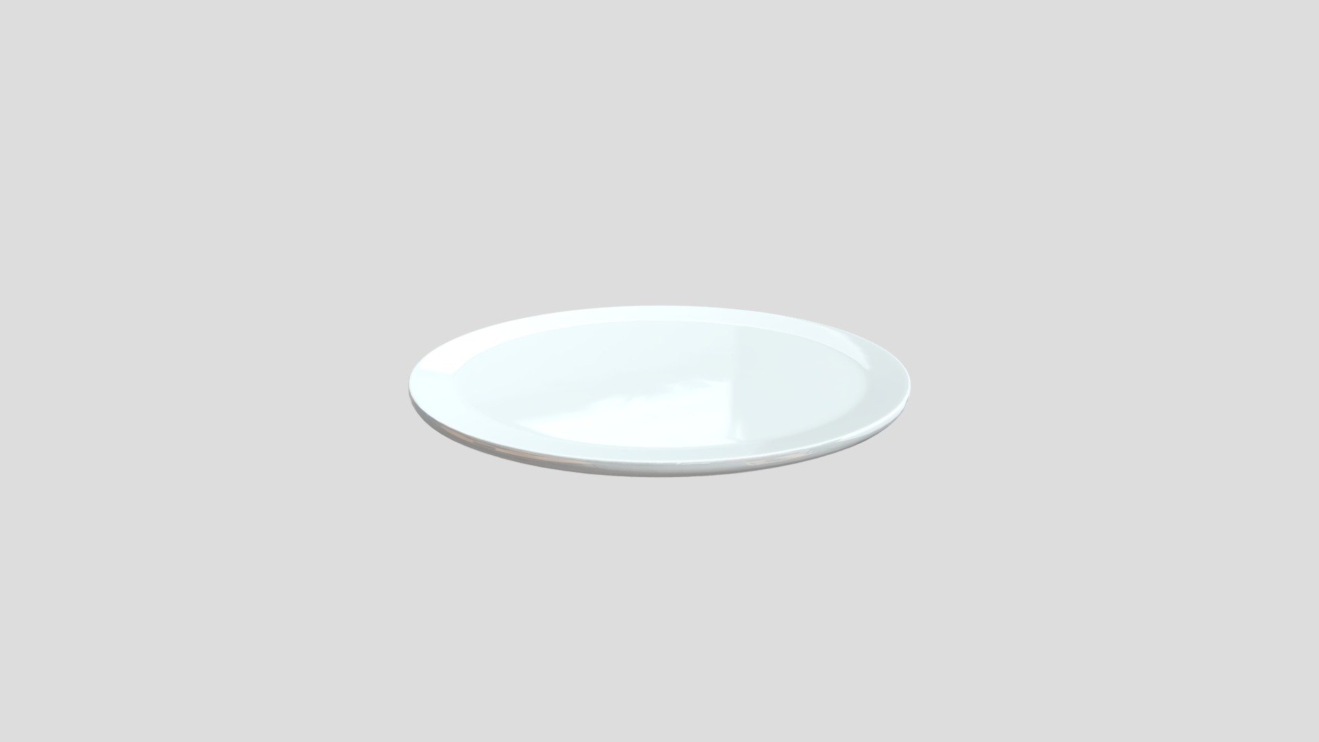 3D Model Ceramic Plate - Download Free 3D model by Michael J Thompson ...