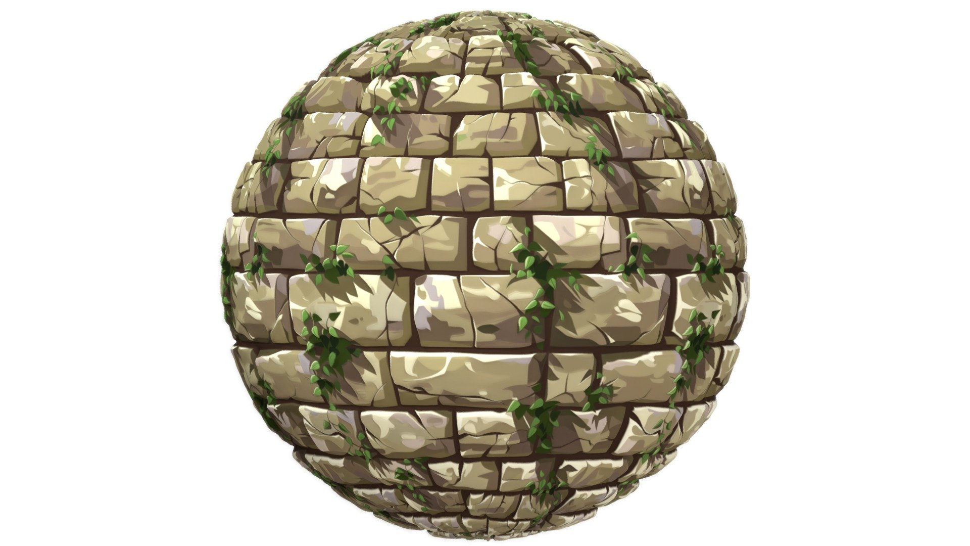Stylized Brick Seamless Texture - Buy Royalty Free 3D model by ...