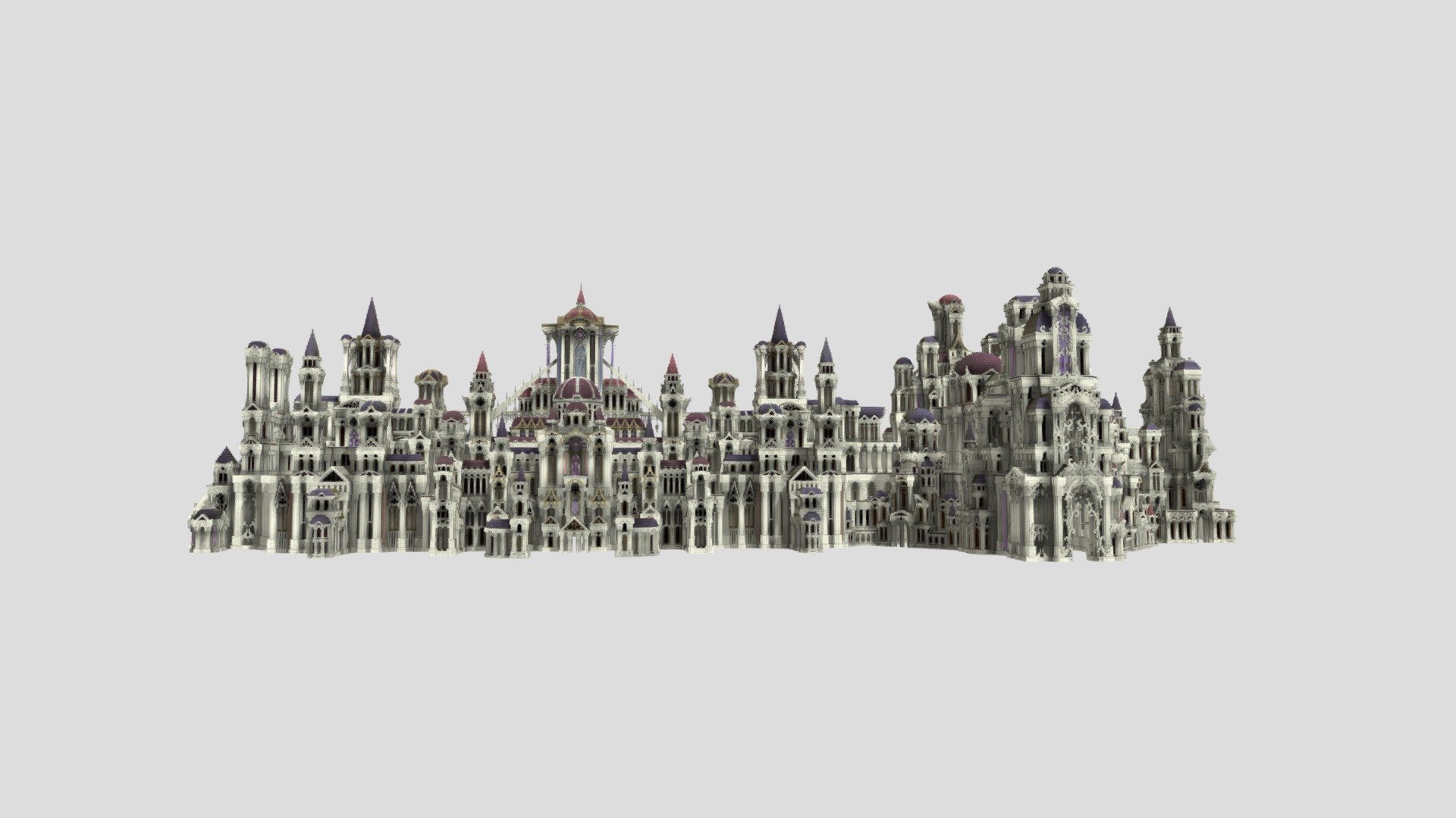 beautiful palace - 3D model by XQRs [eccdbef] - Sketchfab