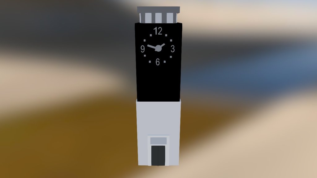 Clock Tower by Emma JS - 3D model by HTM Digital Design and Fabrication ...