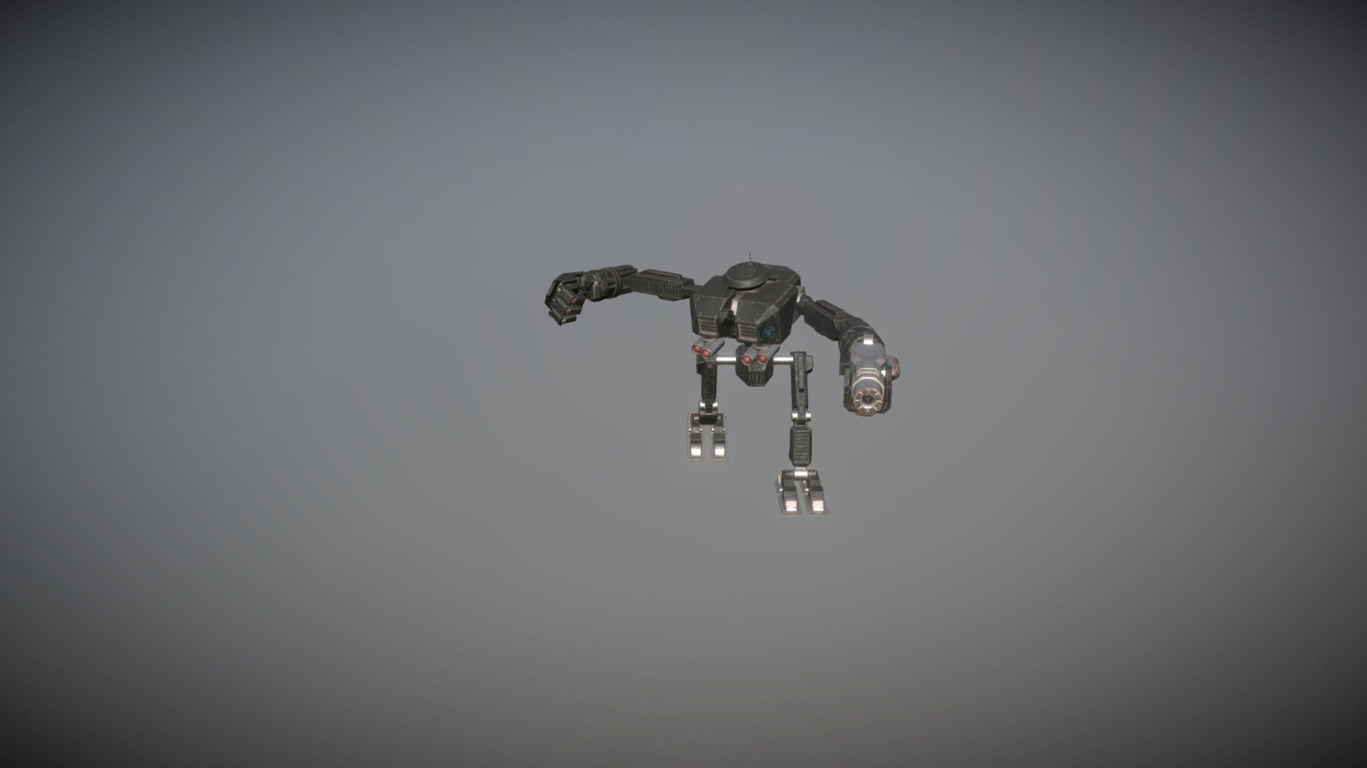 PBR robot - 3D model by QuintenVanhooydonck [eccf7ca] - Sketchfab
