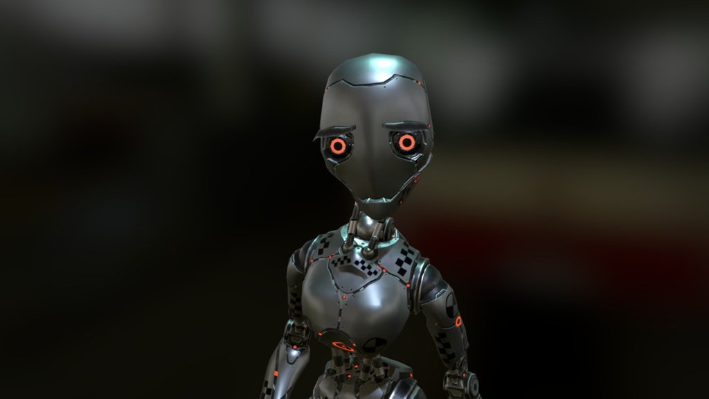 Crash_Test_Robot_Dummy_female - 3D model by Lazyad (@llazyad) [ecd0220 ...